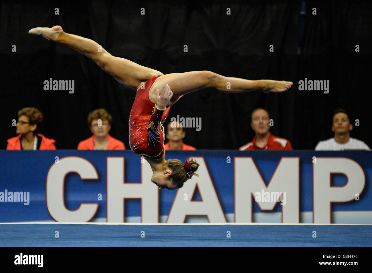 St. Louis, Missouri, USA. 24th June, 2016. CHRISTINA DESIDERIO competes ...