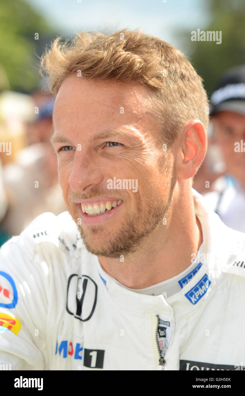 British f1 driver jenson button hi-res stock photography and images - Alamy