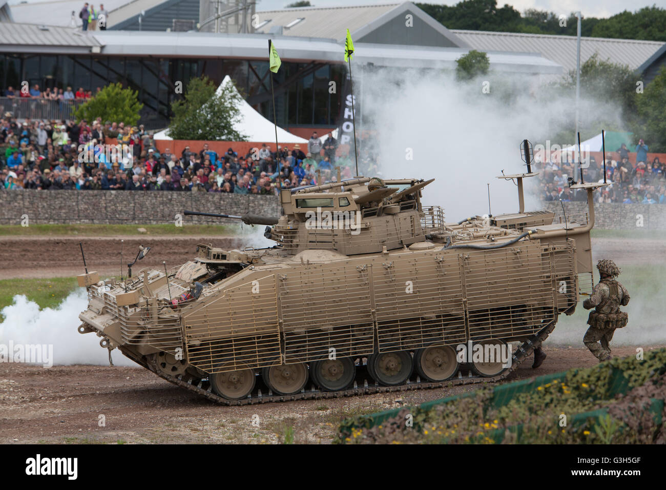 Bovington, Dorset, UK. 25th June 2016. Tankfest military show. British ...