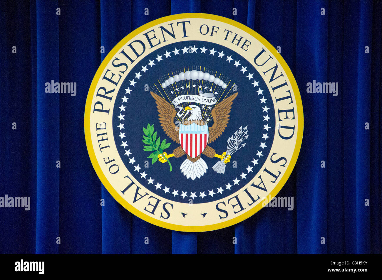 Washington, Us. 22nd June, 2016. Seal of the President of the United ...