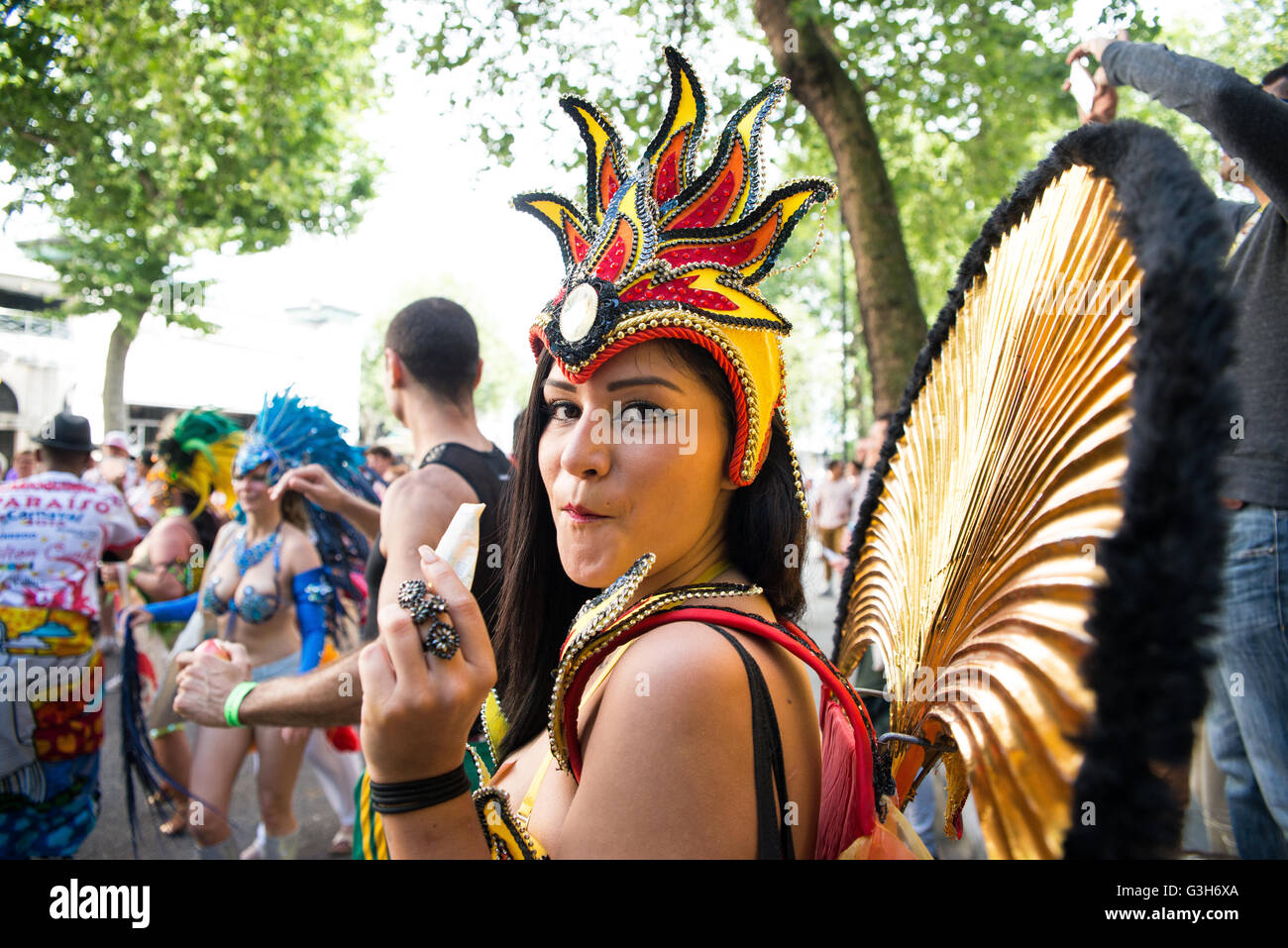 Girl at Pride London 2016 Stock Photo - Alamy