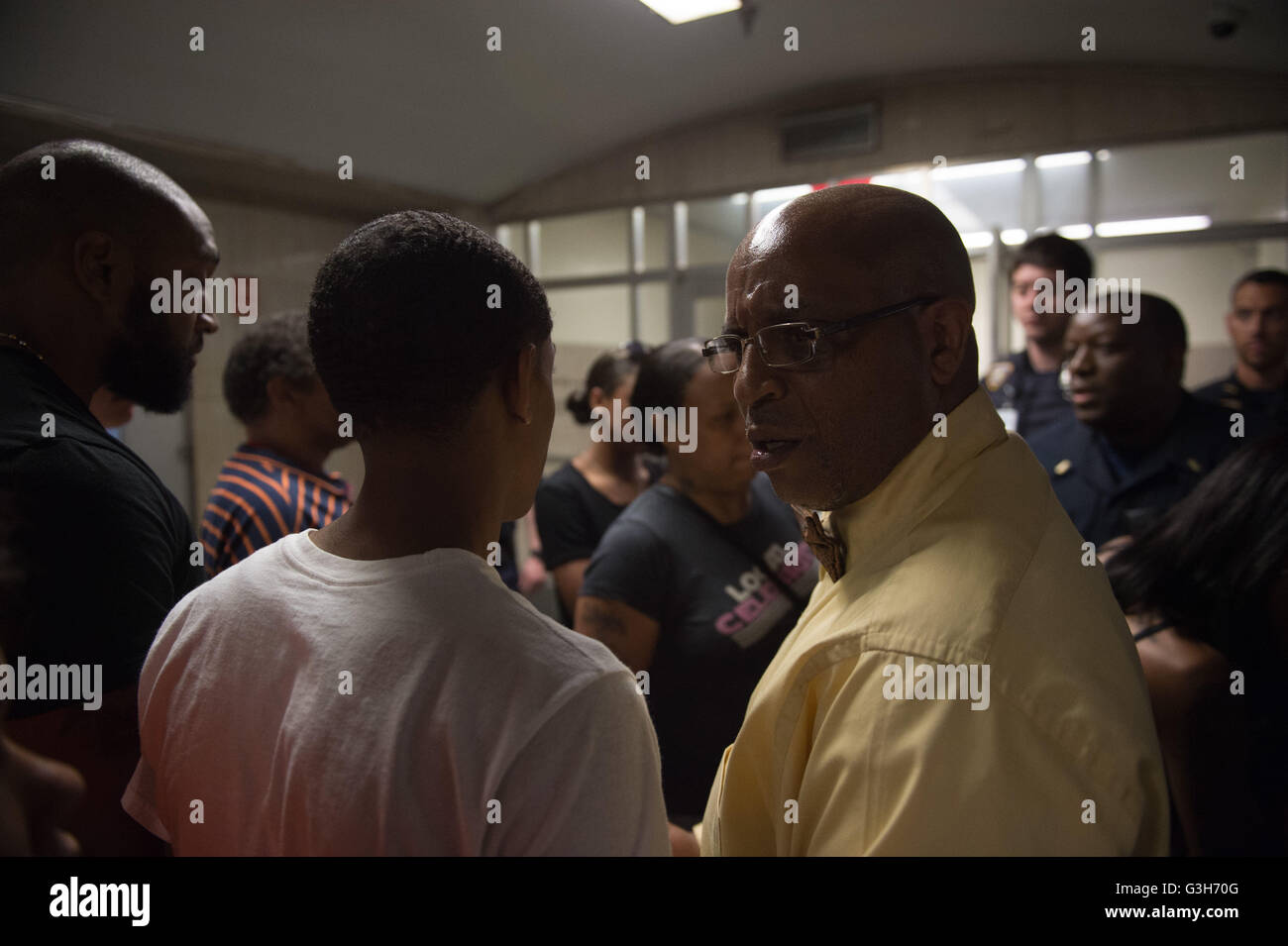 New York, NY, USA. 24th June, 2016. TAYLONN MURPHY, SR., directs family ...