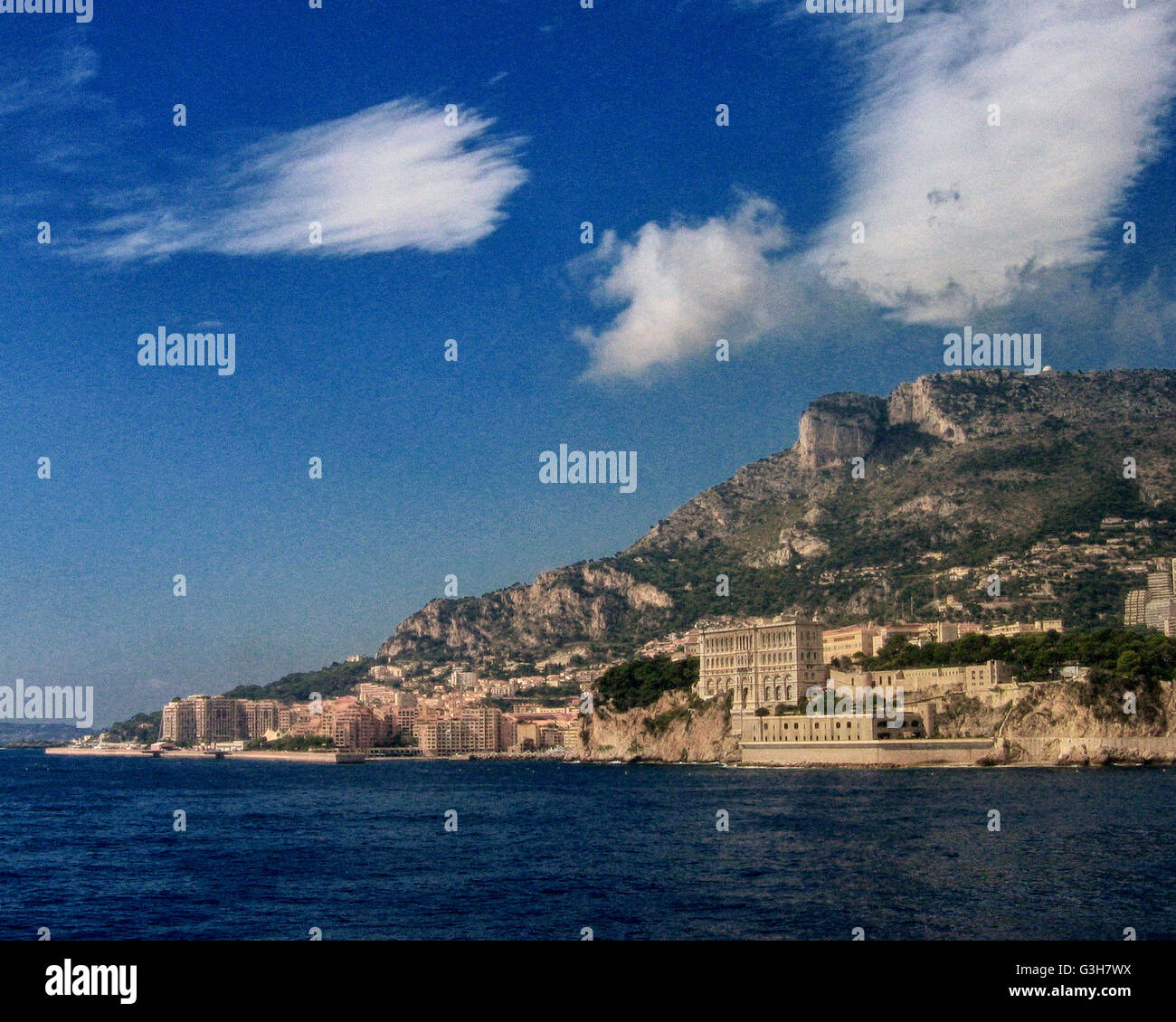 Monaco, Monaco. 24th Sep, 2004. Viewed from a cruise ship on the ...