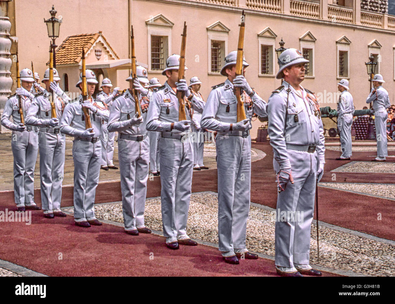 Changing guard royal palace monaco hi-res stock photography and images ...