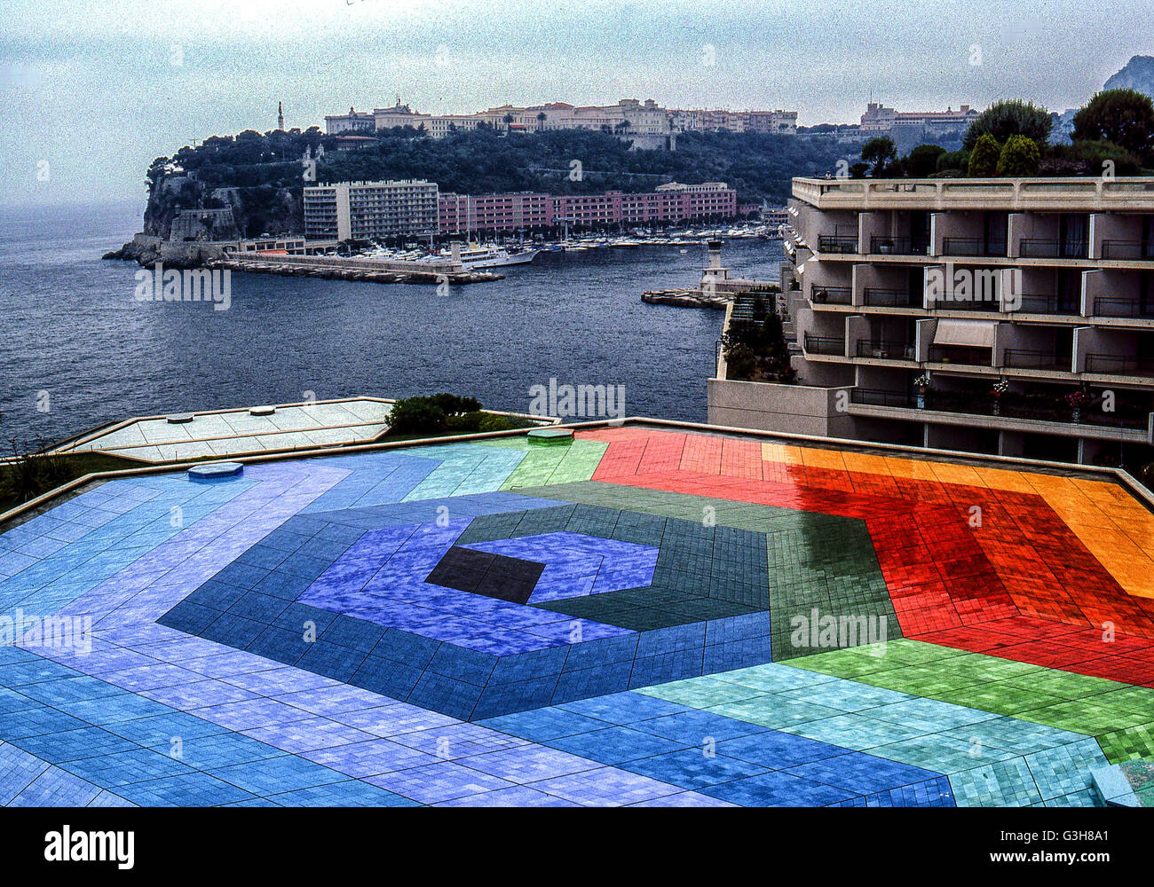 Monaco, Principality of Monaco. 24th Sep, 2004. Overlooking the ...