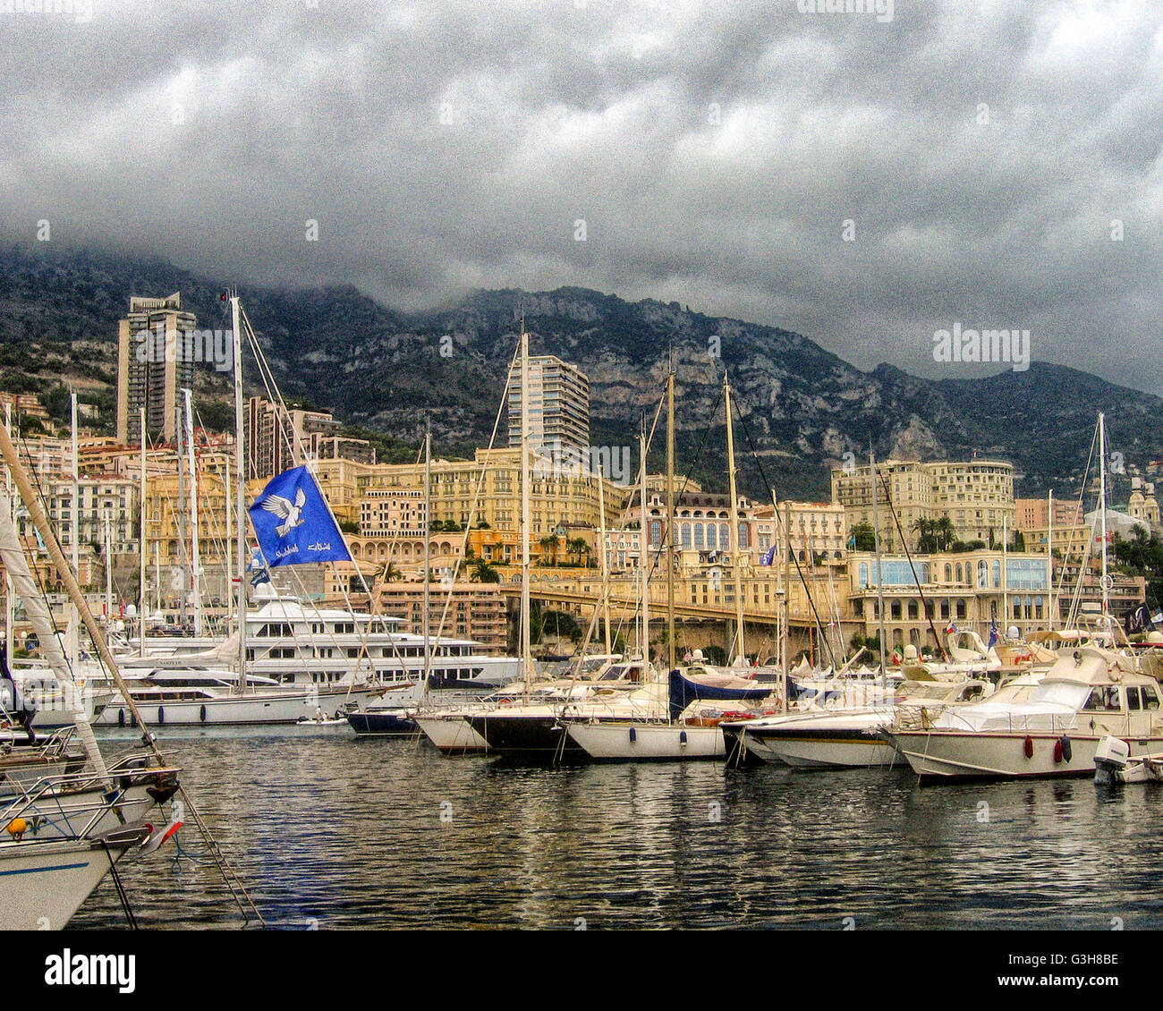 Monaco, Principality of Monaco. 24th Sep, 2004. The busy deep-water ...