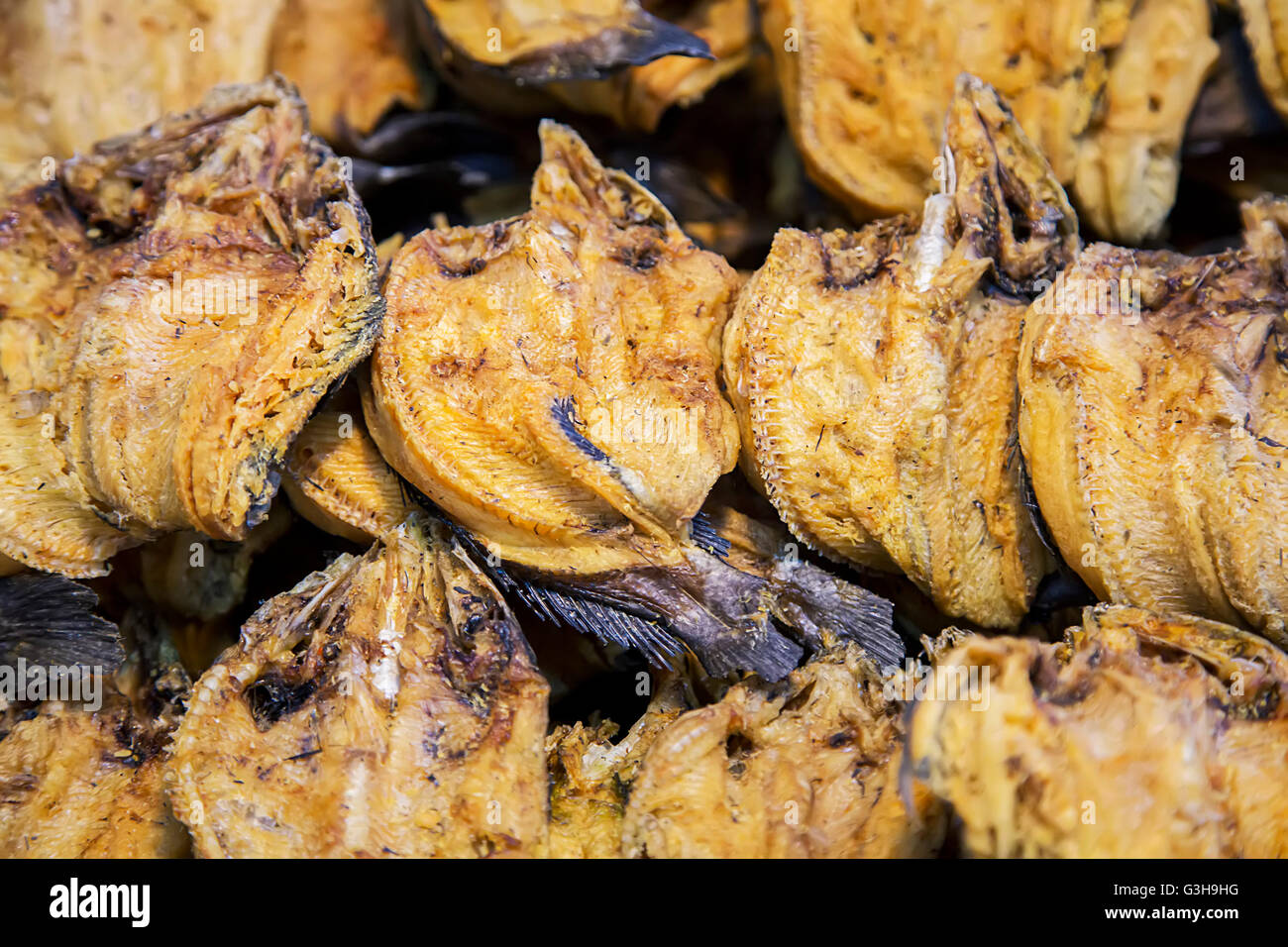 Fish at the market in Chiang Mai, Thailand Stock Photo - Alamy
