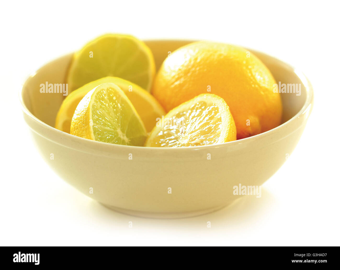 Lemon water bowl hi-res stock photography and images - Alamy