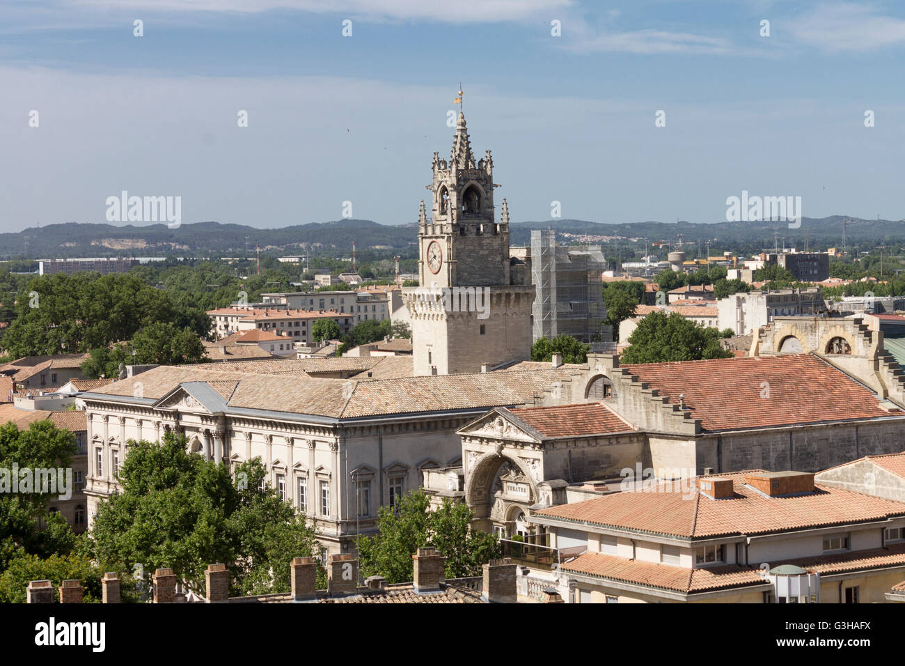 Historical Church Avignon Provence France Stock Photo - Alamy