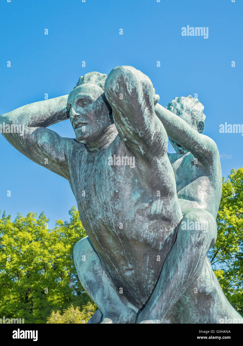 Gustav Vigeland Sculpture Park Oslo Norway Stock Photo - Alamy