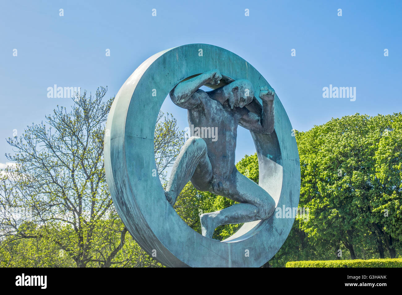 Gustav Vigeland Sculpture Park Oslo Norway Stock Photo - Alamy