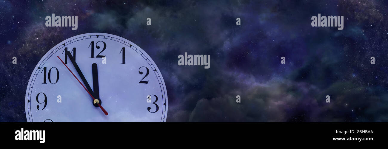 Midnight Clock Dark High Resolution Stock Photography and Images - Alamy