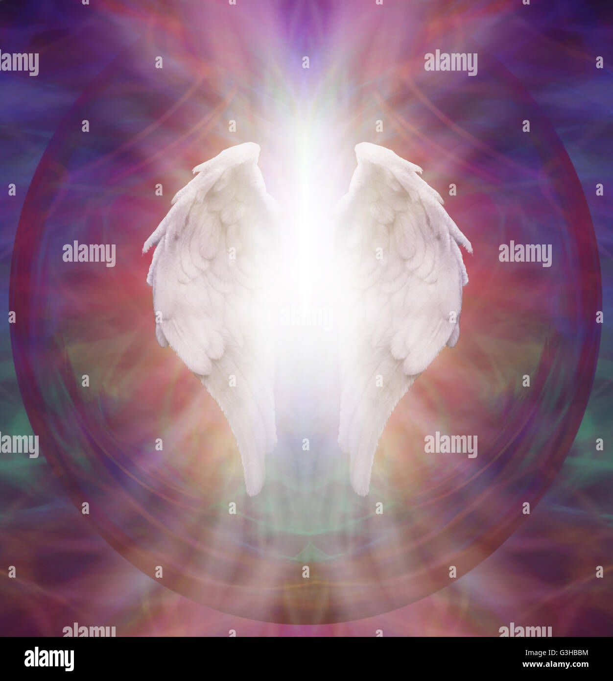 White angel wings hi-res stock photography and images - Alamy