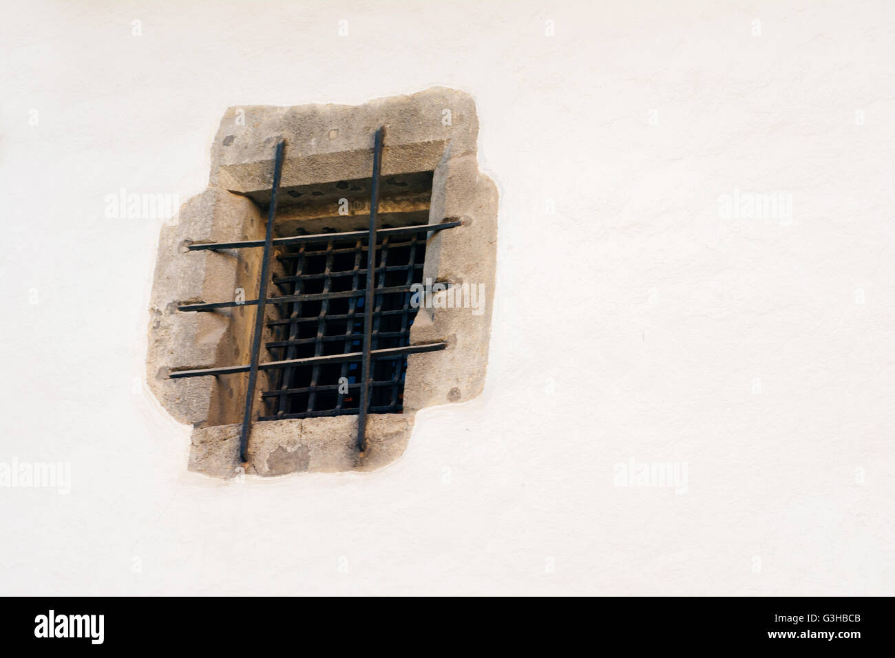 old prison window Stock Photo - Alamy
