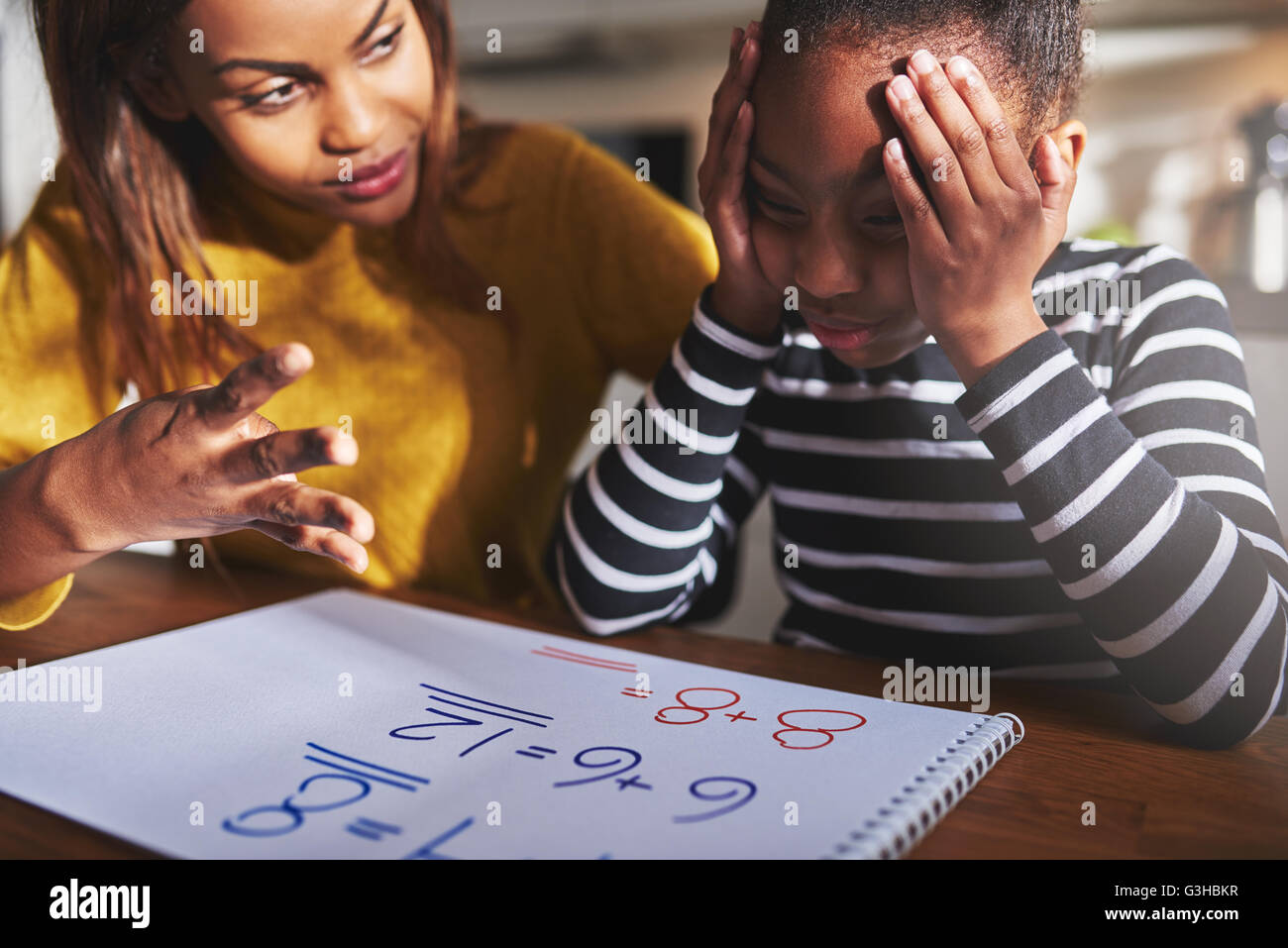Confused child counting hi-res stock photography and images - Alamy