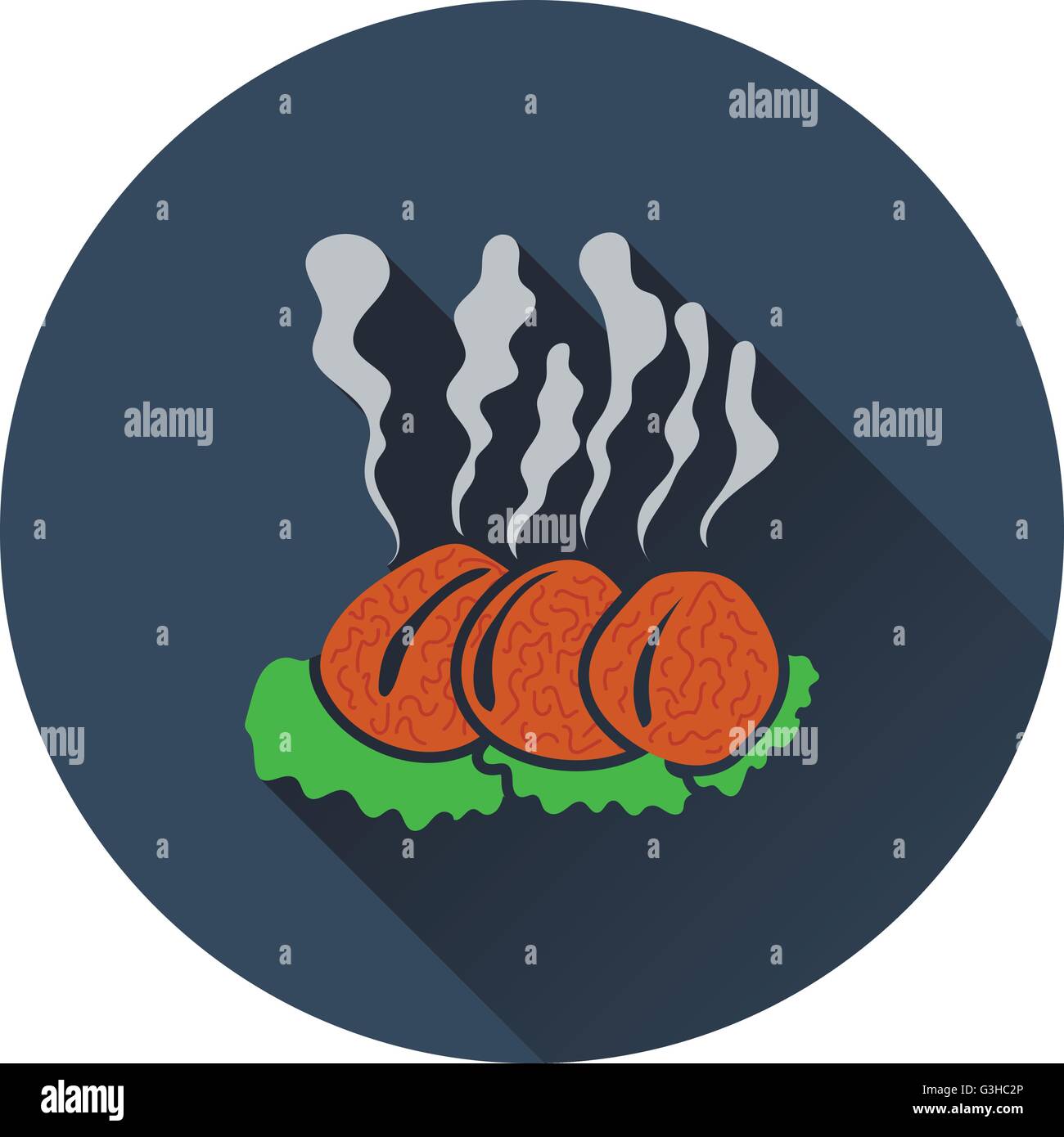 Smoking meat vector hi-res stock photography and images - Alamy