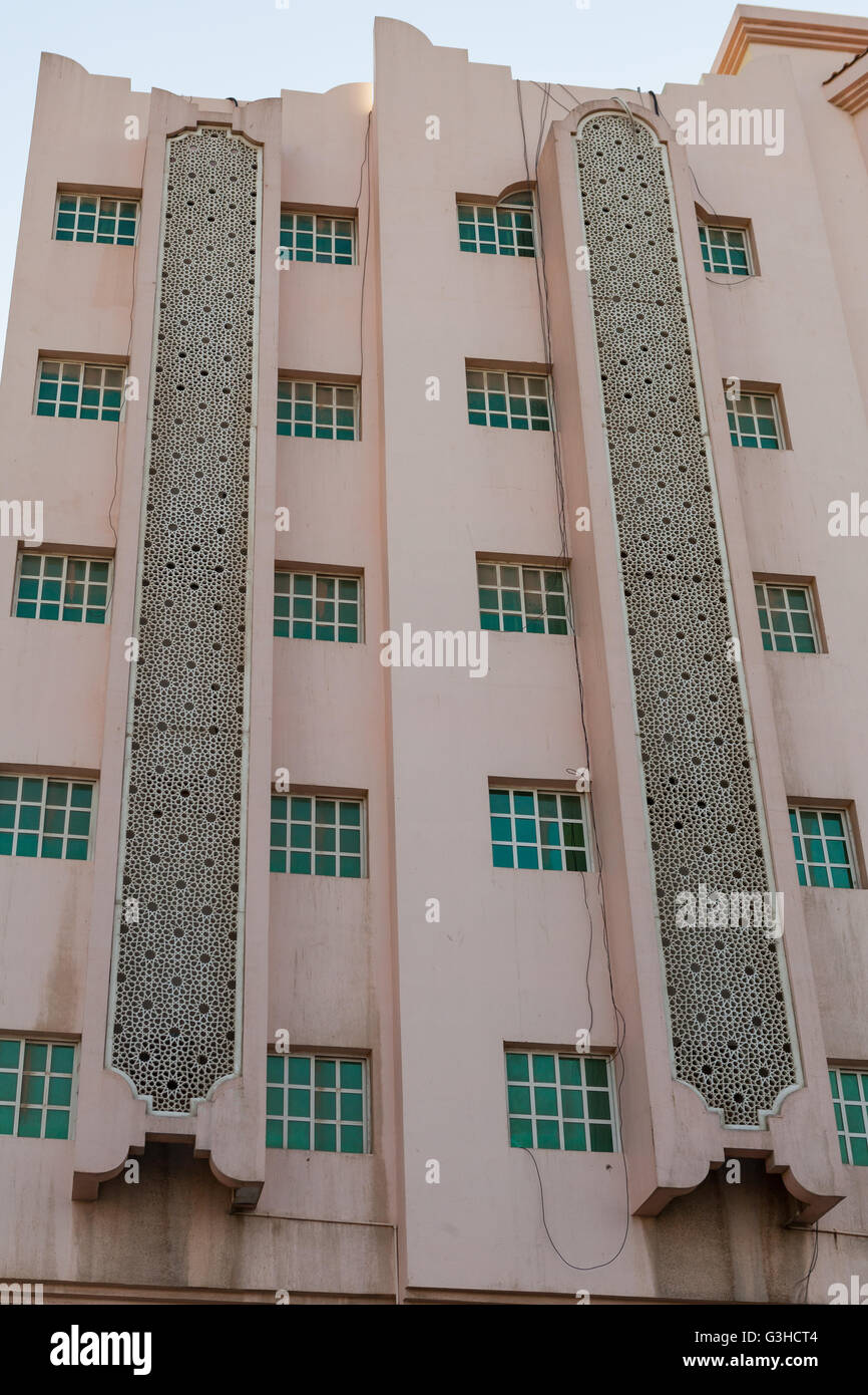 Disappearing Doha, buildings in the old part of the city center near ...
