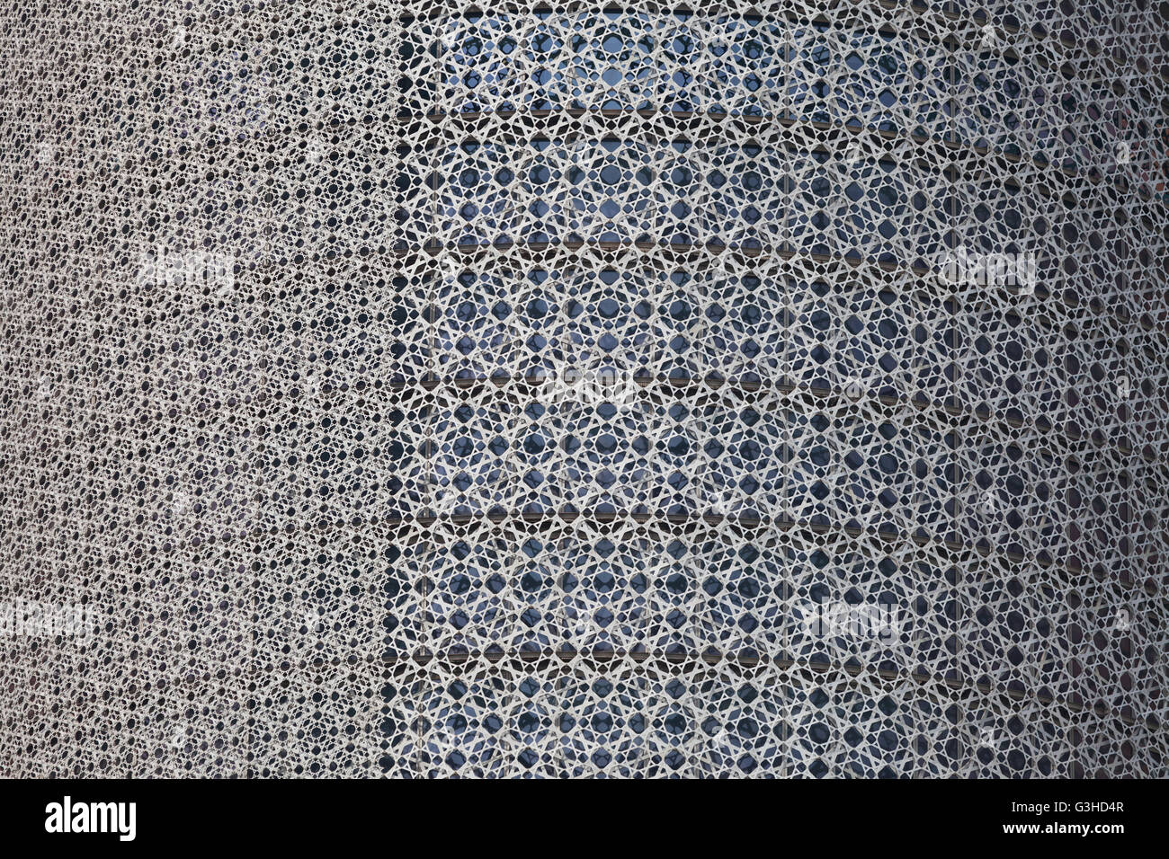 Doha Tower external detail. Burj Doha. Burj Qatar. Traditional Islamic ...