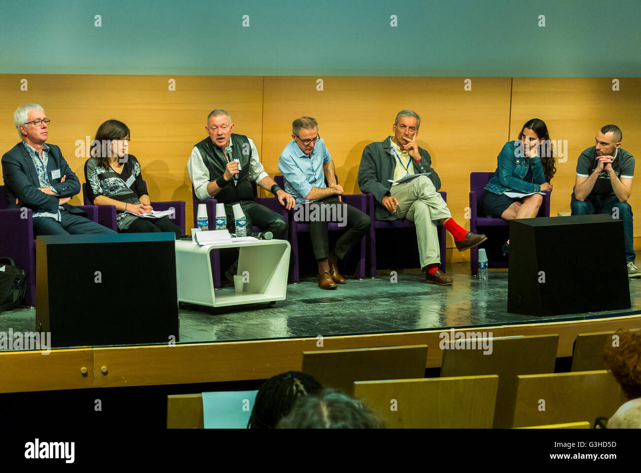 Panel Of Speakers High Resolution Stock Photography and Images - Alamy