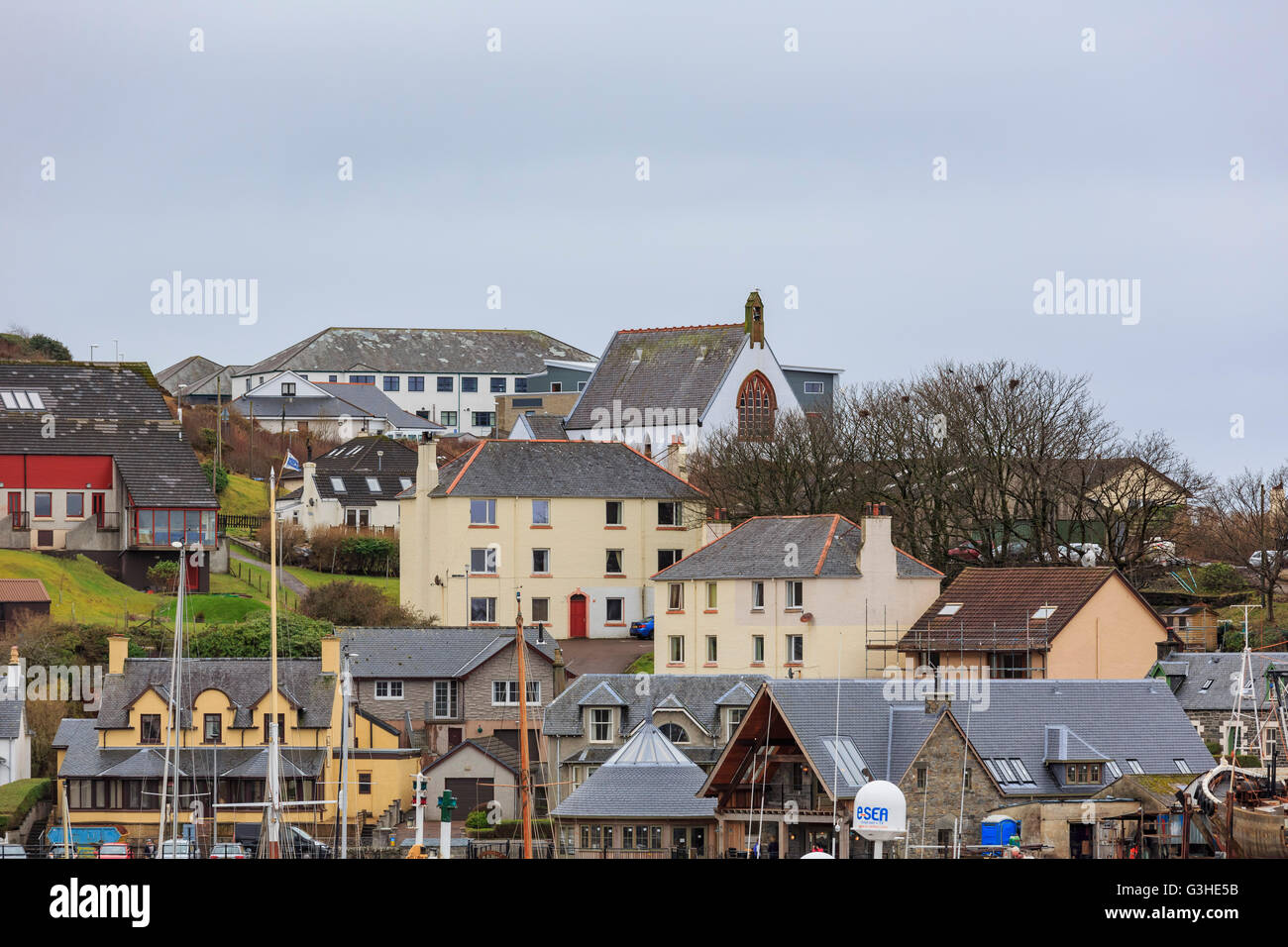 Peaceful little port - Mallaig port, Highland, Scotland Stock Photo - Alamy
