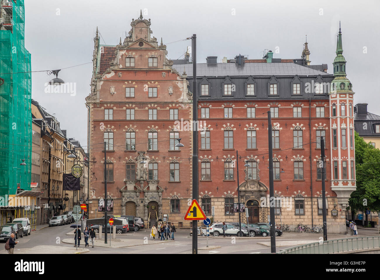 Historical Building Gamla Stan Stockholm Sweden Stock Photo - Alamy