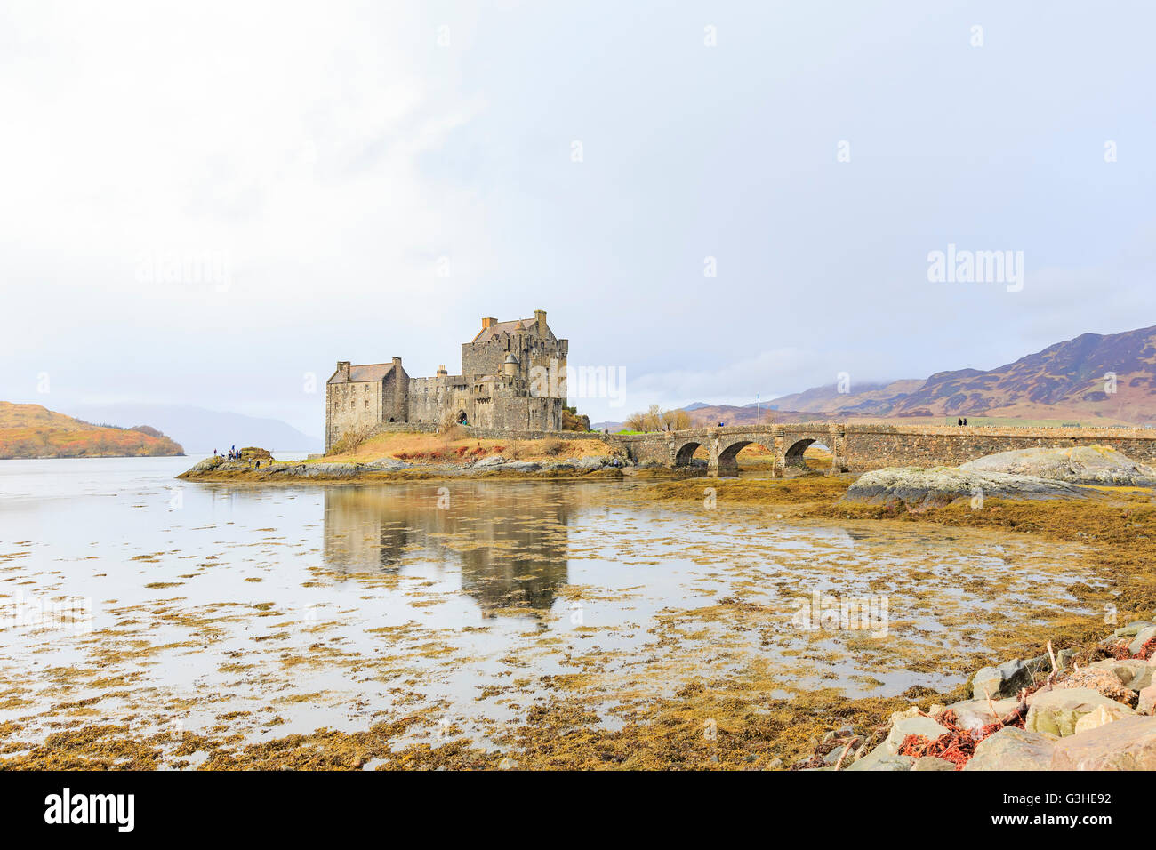 The famous Eilean Donan Castle at Highland, Scotland Stock Photo - Alamy