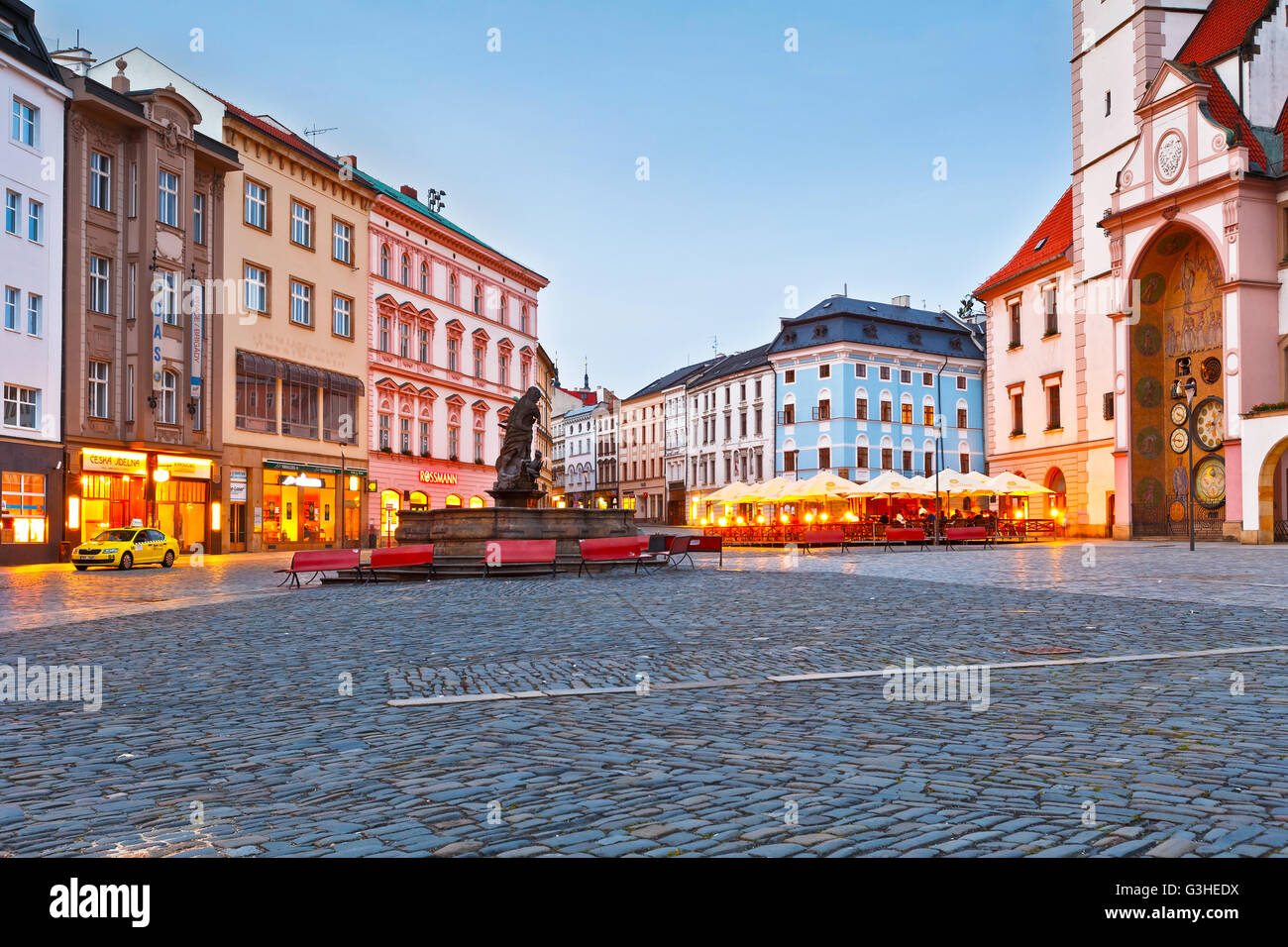 Olomouc clock hi-res stock photography and images - Alamy