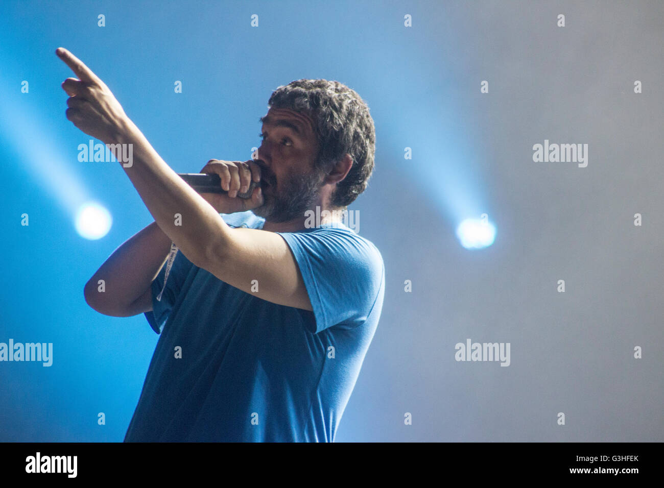 Bogota, Colombia. 11th Mar, 2016. 1280 Almas during on Estereo Picnic ...