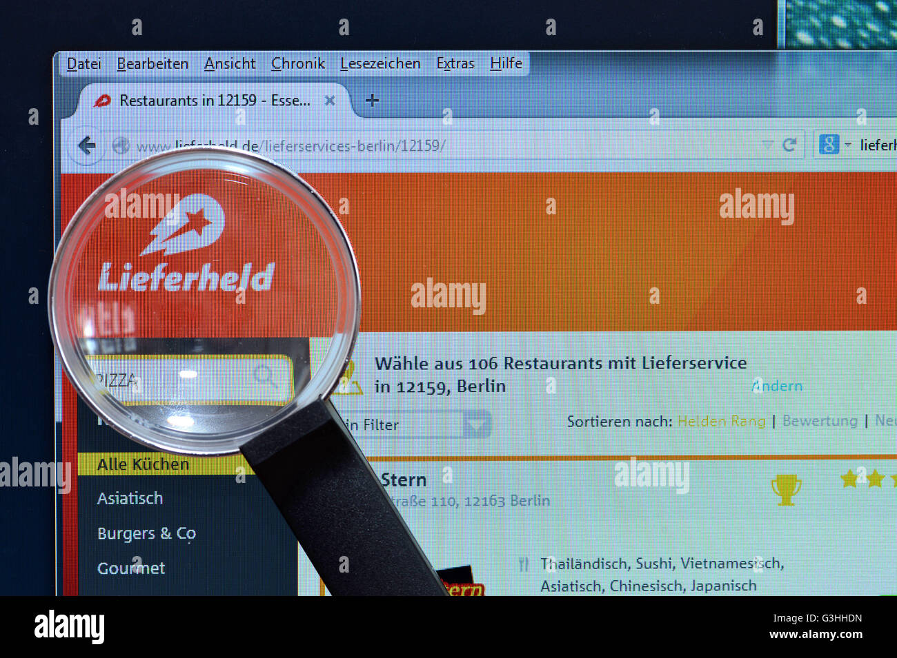 Lieferheld hi-res stock photography and images - Alamy