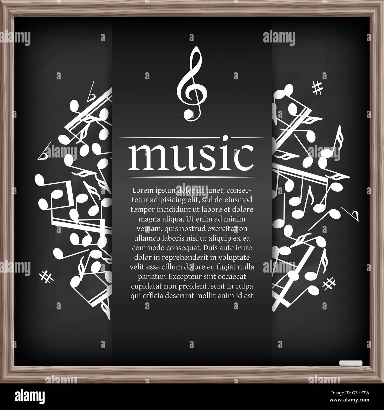Music poster template Stock Vector Image & Art - Alamy