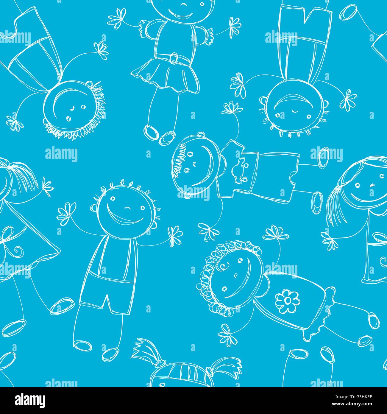 Boy with bright eyes Stock Vector Images - Alamy