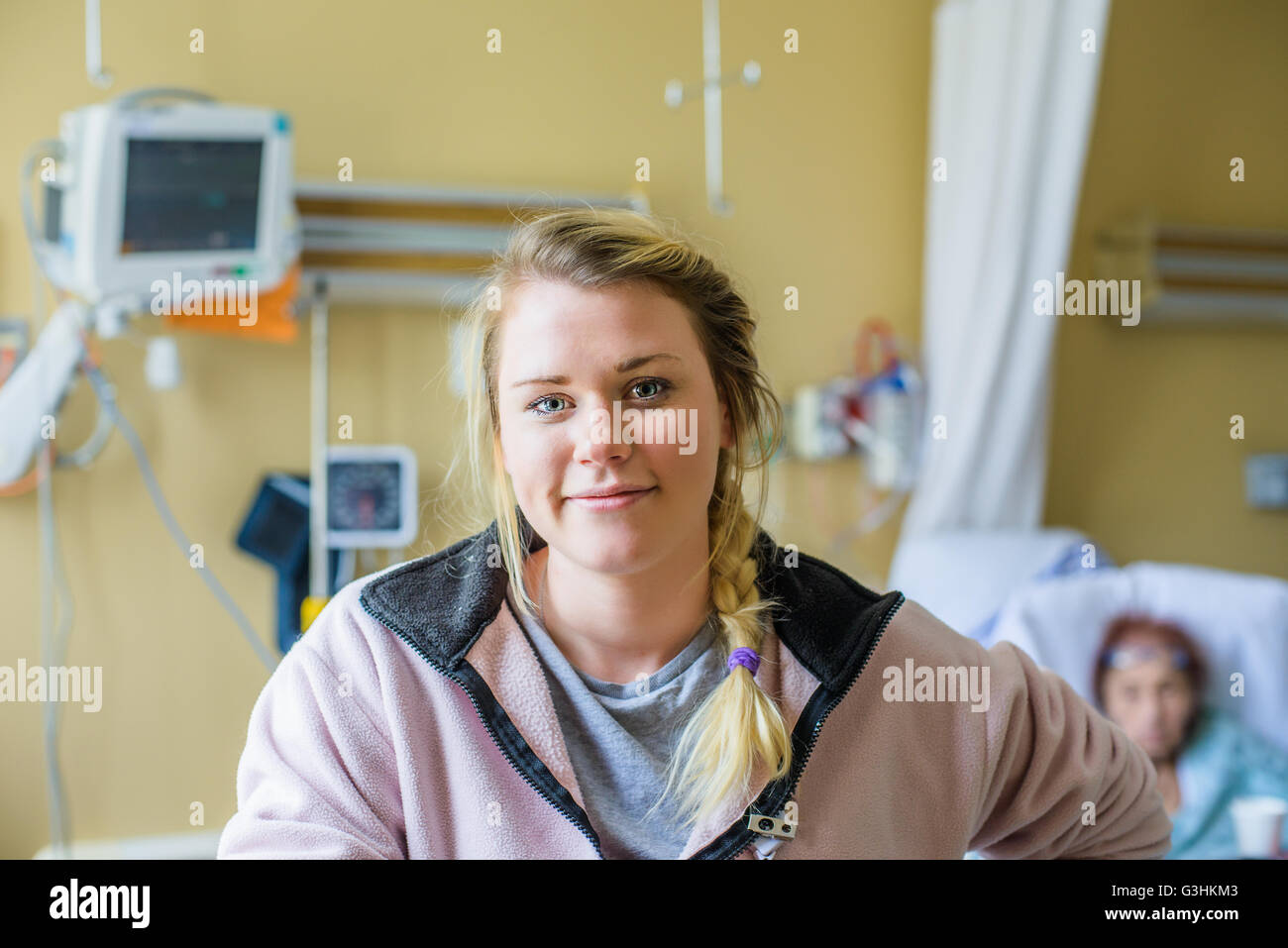 Hospital staff in ward Stock Photo - Alamy