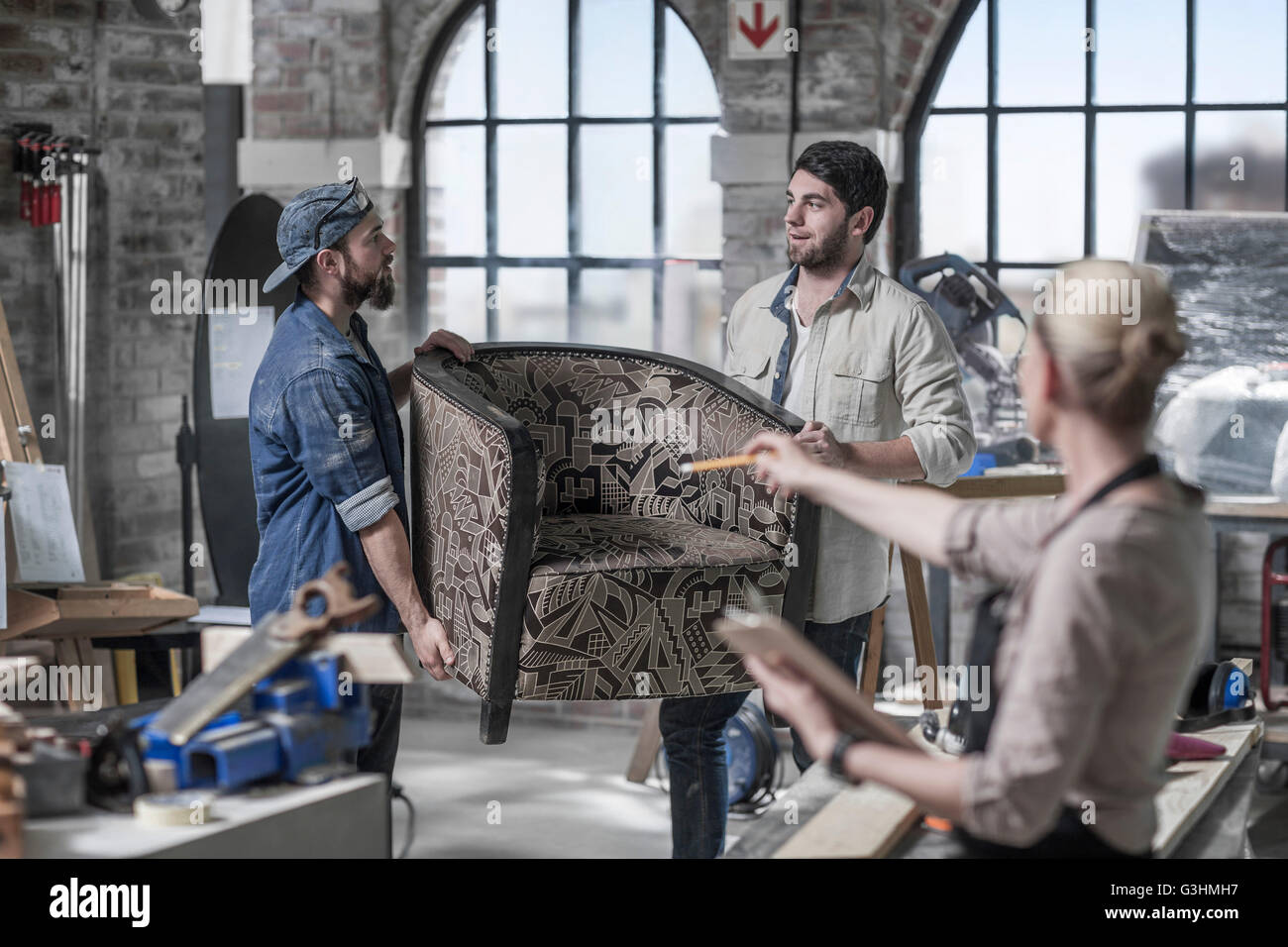 Directing workers hi-res stock photography and images - Alamy
