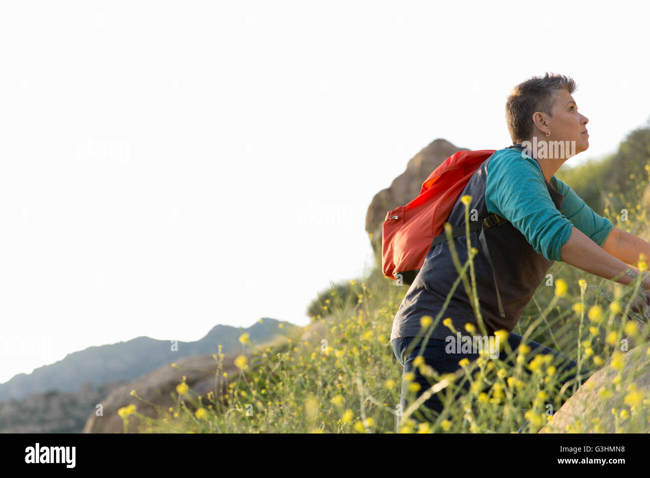 Hill climbing hi-res stock photography and images - Alamy