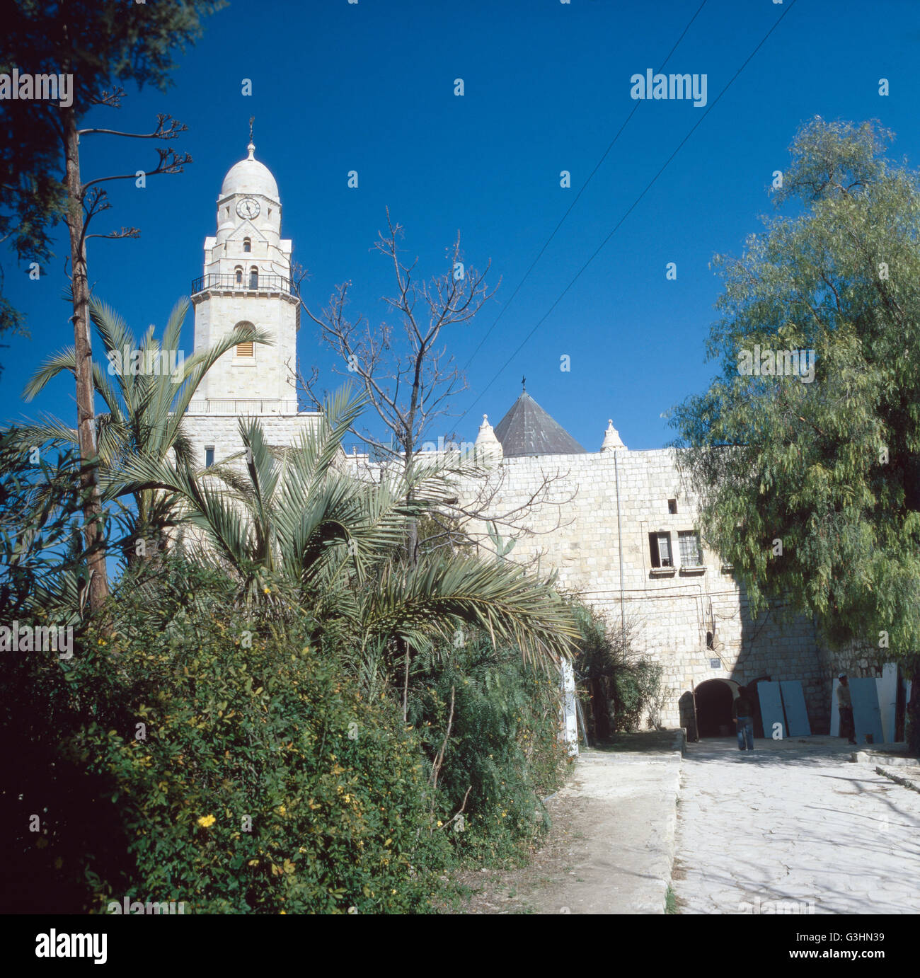 Besichtigung der Dormitio-Basilika auf dem Berg Zion in Jerusalem ...