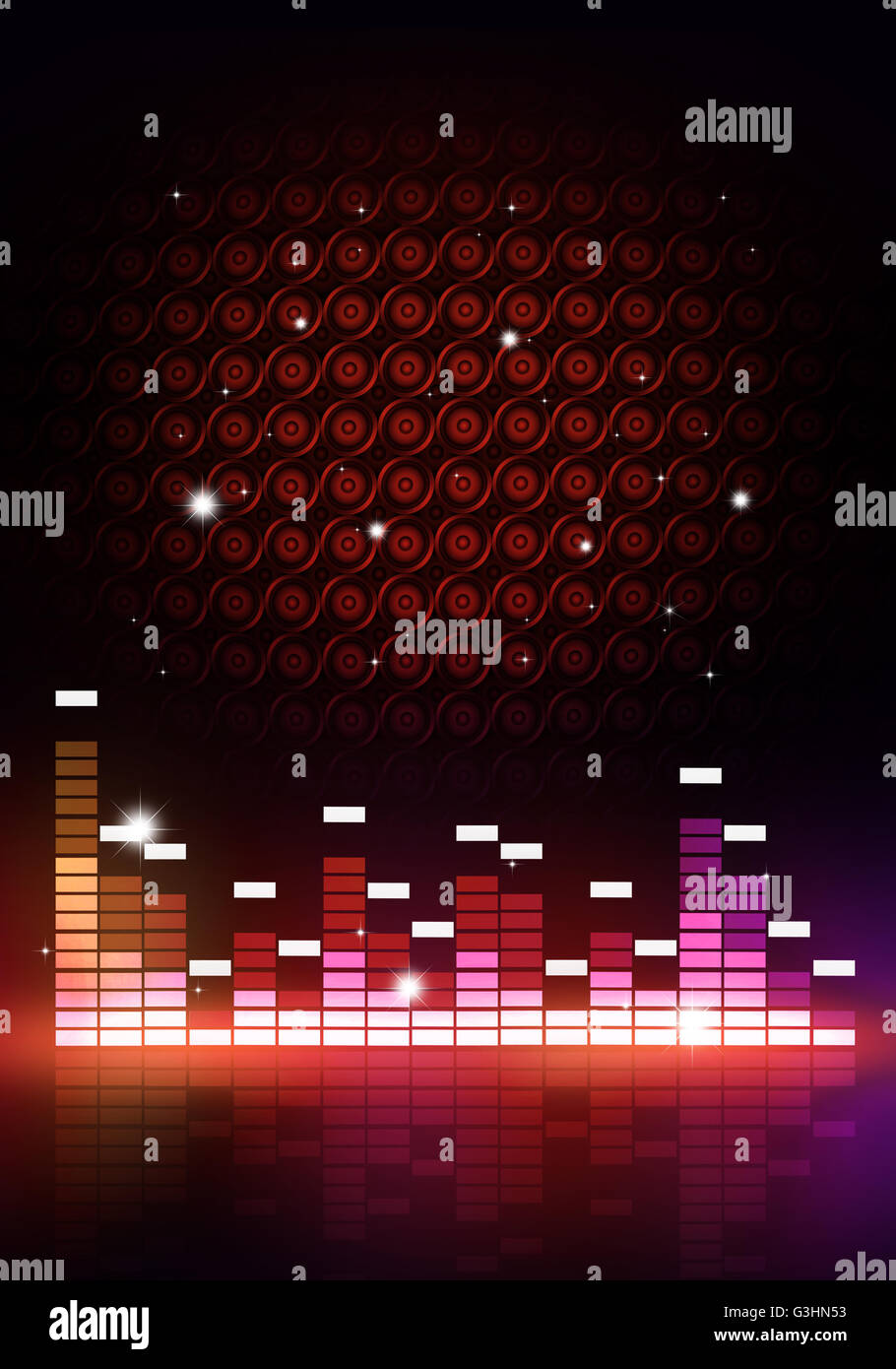 Music equalizer hi-res stock photography and images - Alamy
