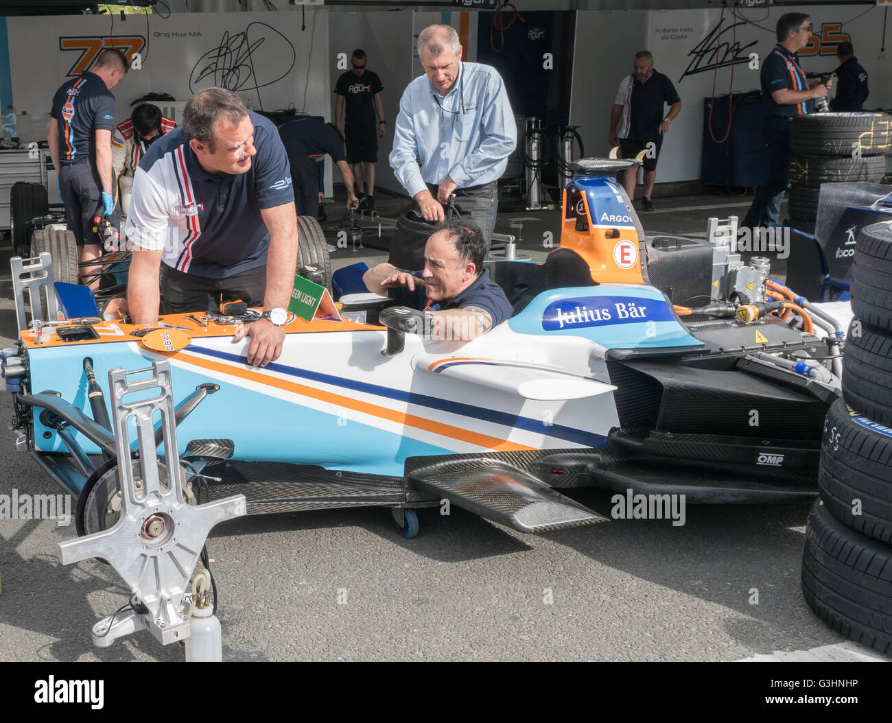 Paris, France. 21st Apr, 2016. The seventh race of the all-electric ...