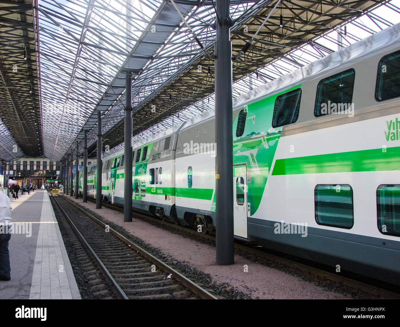 Train station of Helsinki, Finland Stock Photo - Alamy