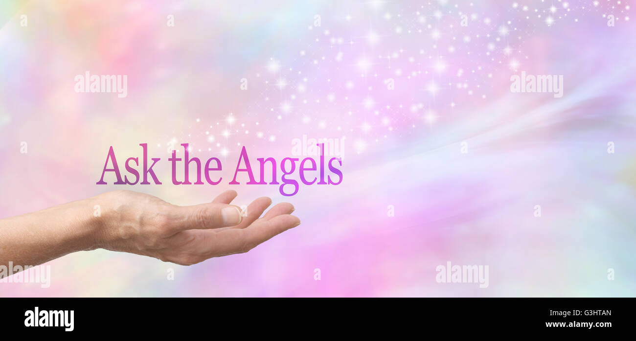 Female angel background hi-res stock photography and images - Alamy