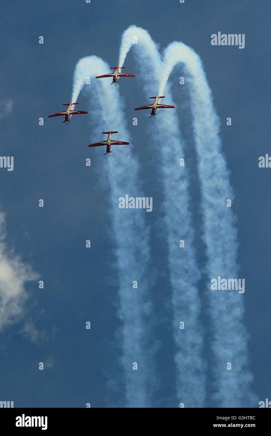 Indonesian air jupiter aerobatic team hi-res stock photography and ...