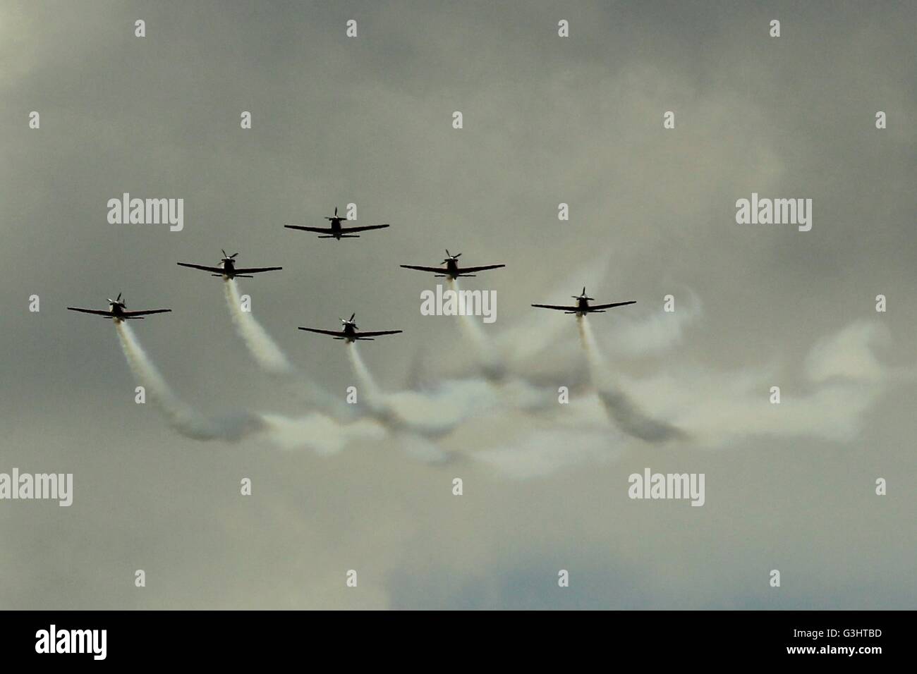 Indonesian air jupiter aerobatic team hi-res stock photography and ...