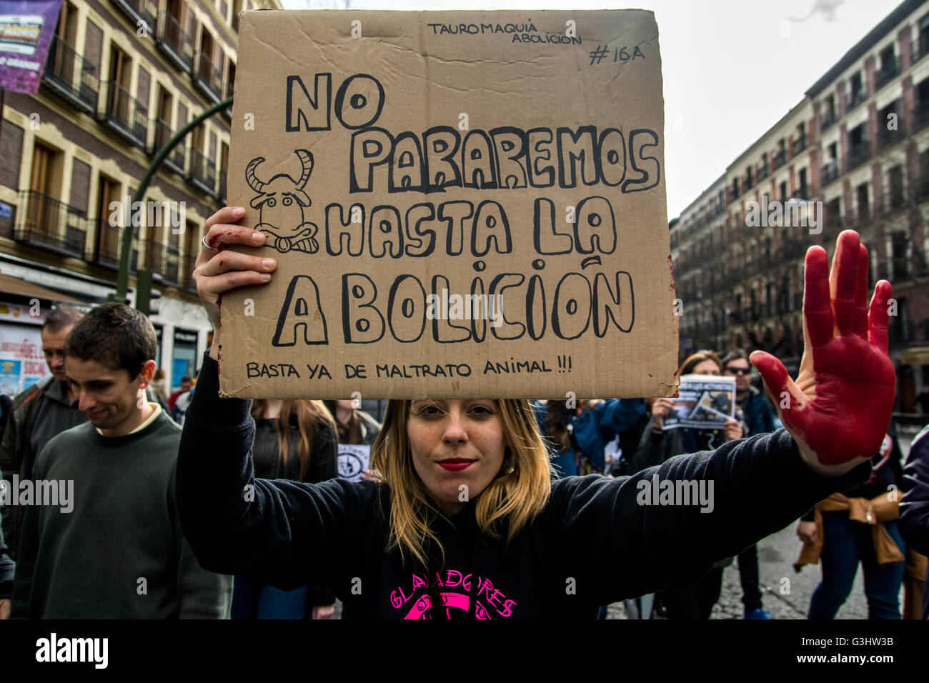 Stop bullfighting hi-res stock photography and images - Alamy