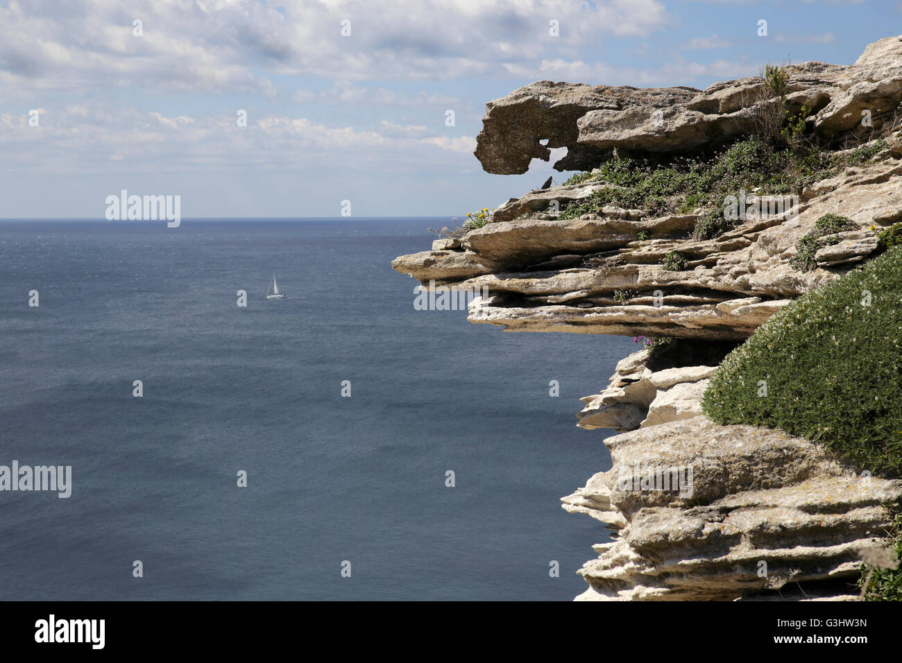 Seascape view from cliff hi-res stock photography and images - Alamy