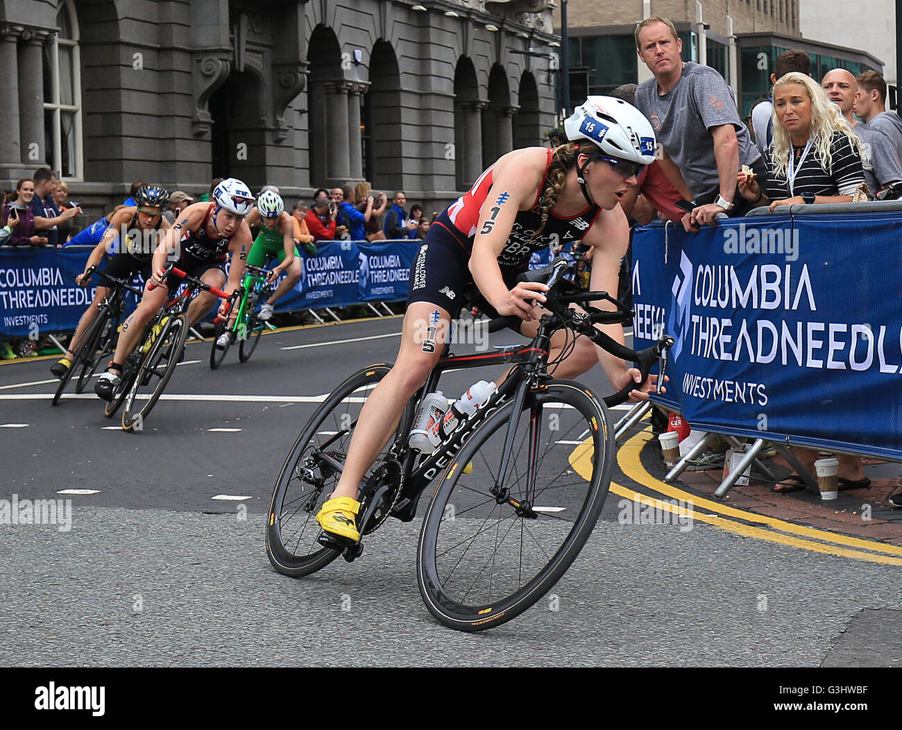 Great Britain's Vicky Holland in the Elite Women's ITU World Triathlon ...