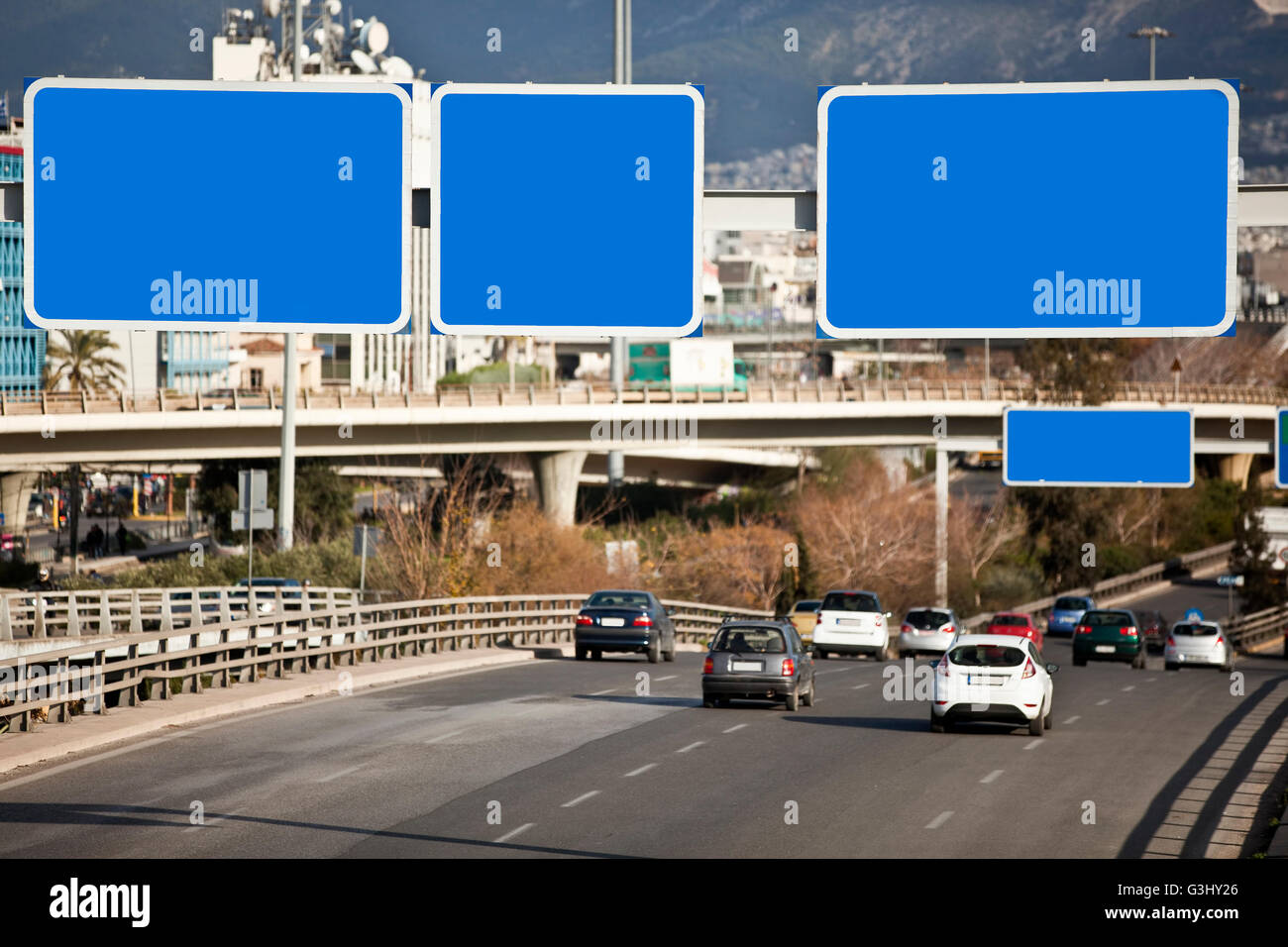 Blank Directional Signs High Resolution Stock Photography and Images ...