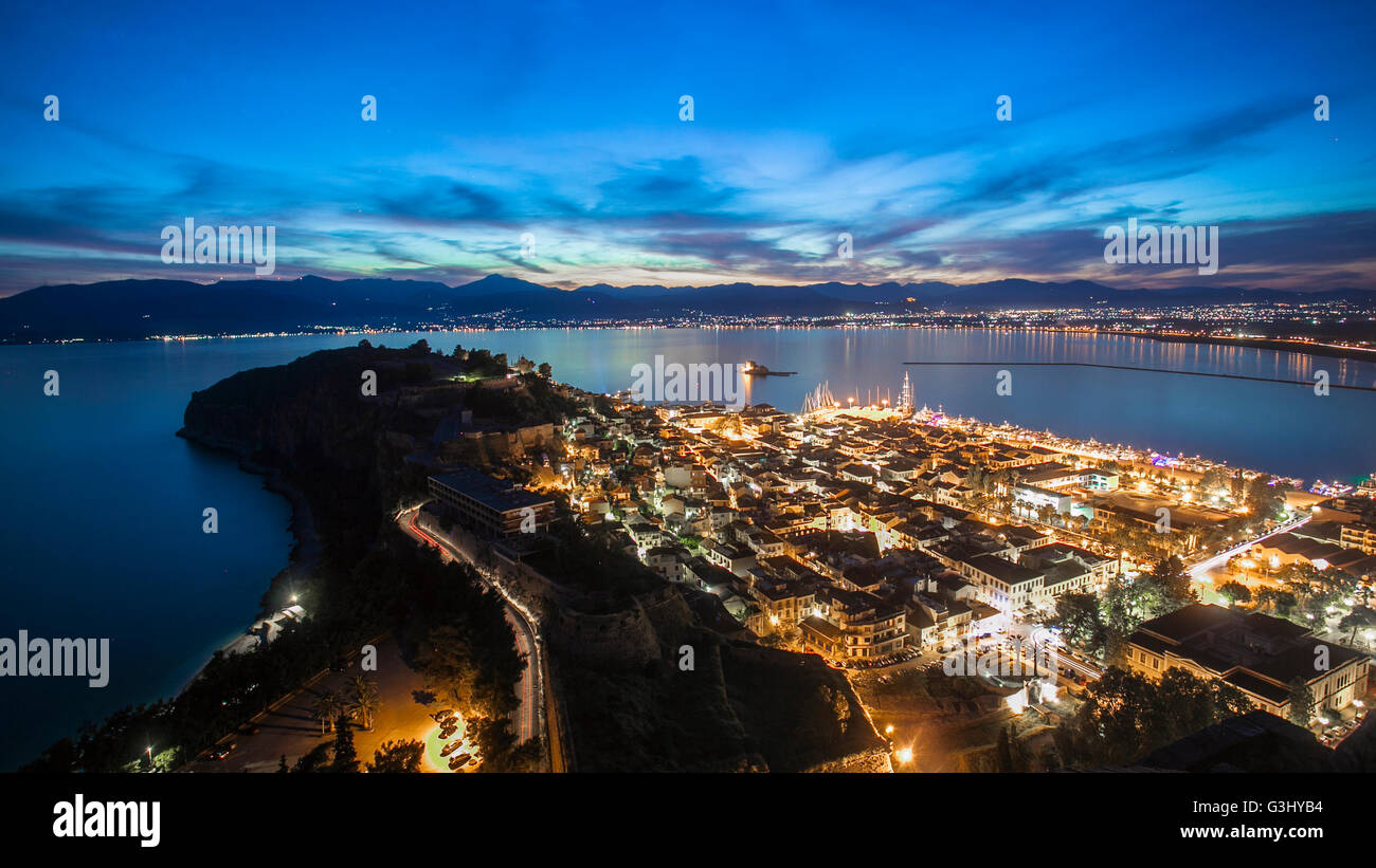 The first capital of Greece, Nafplio Stock Photo - Alamy