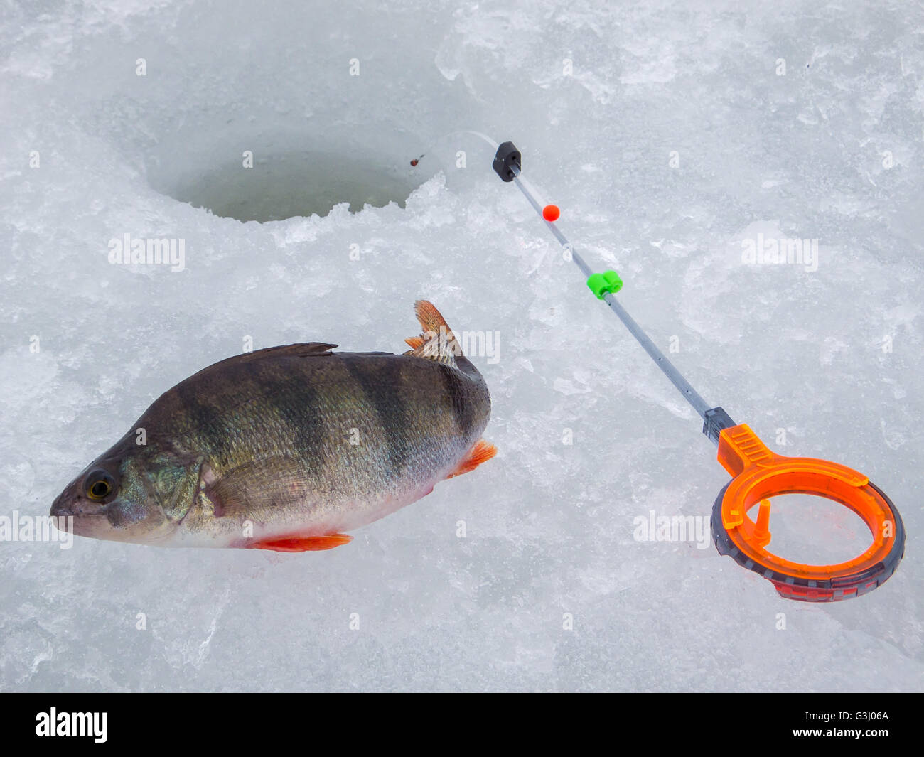 Ice fishing in russia hi-res stock photography and images - Alamy