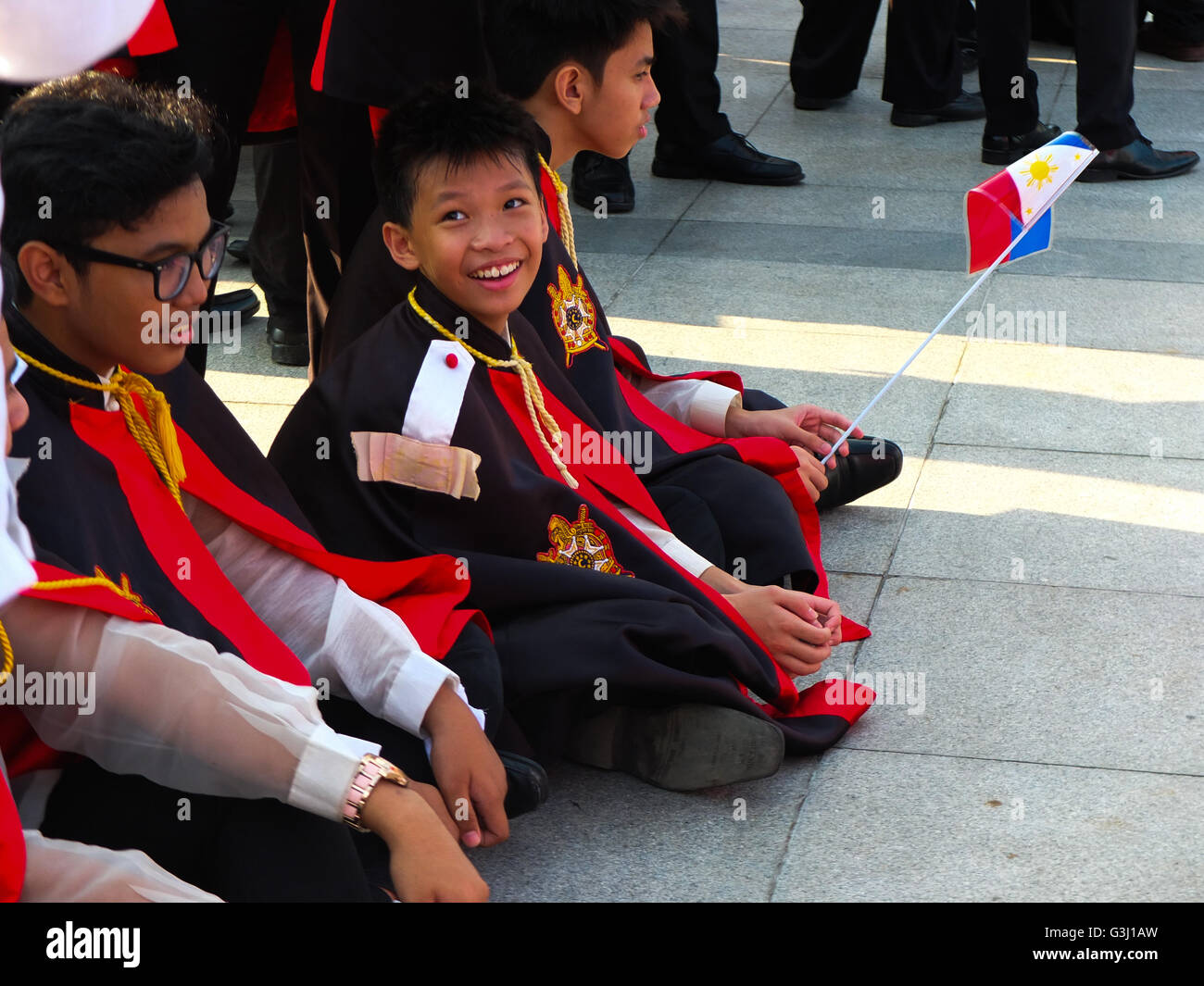 President Benigno Simeon Aquino III, led the wreath laying ceremony at ...