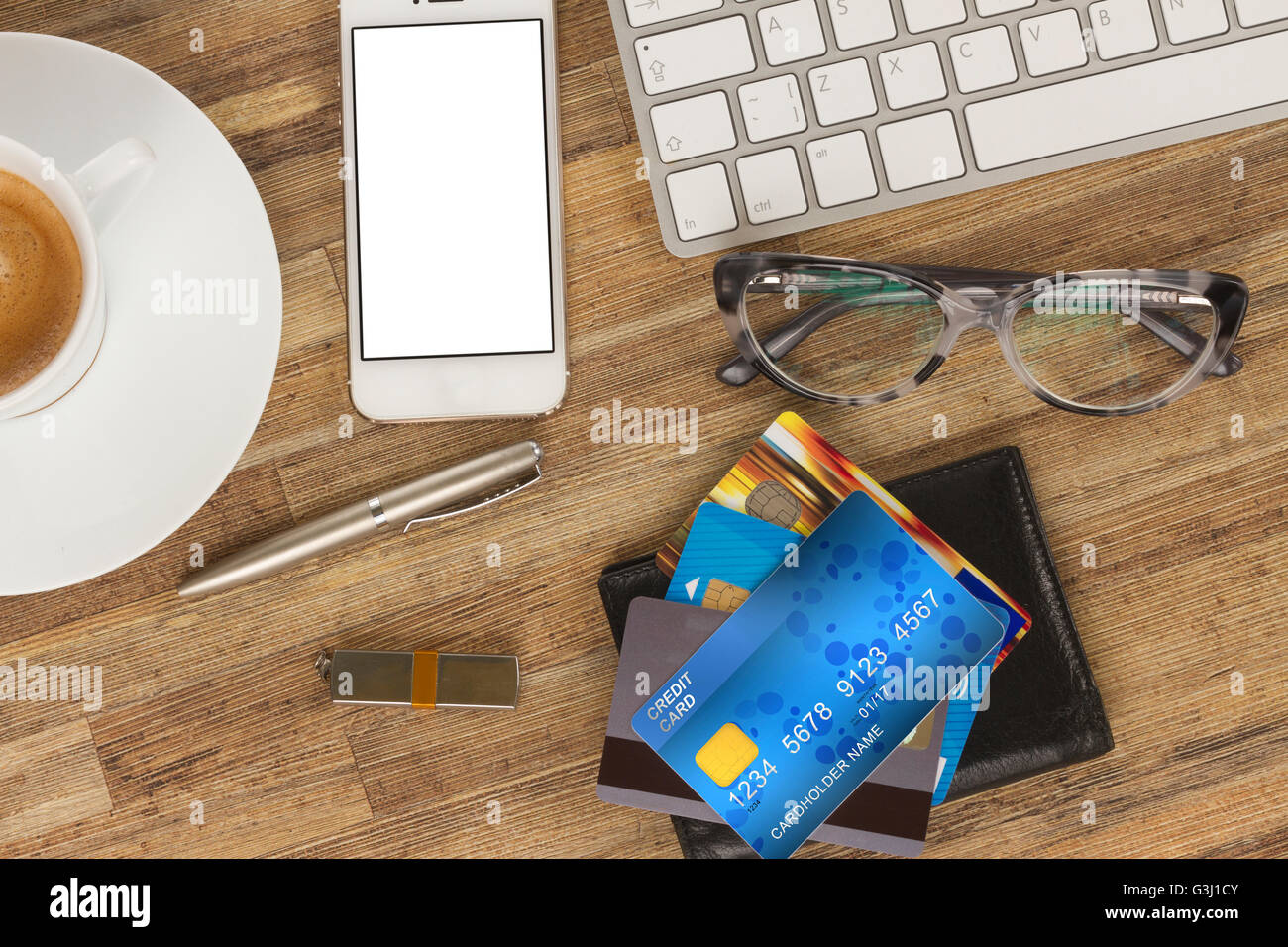 shopping with mobile phone Stock Photo - Alamy