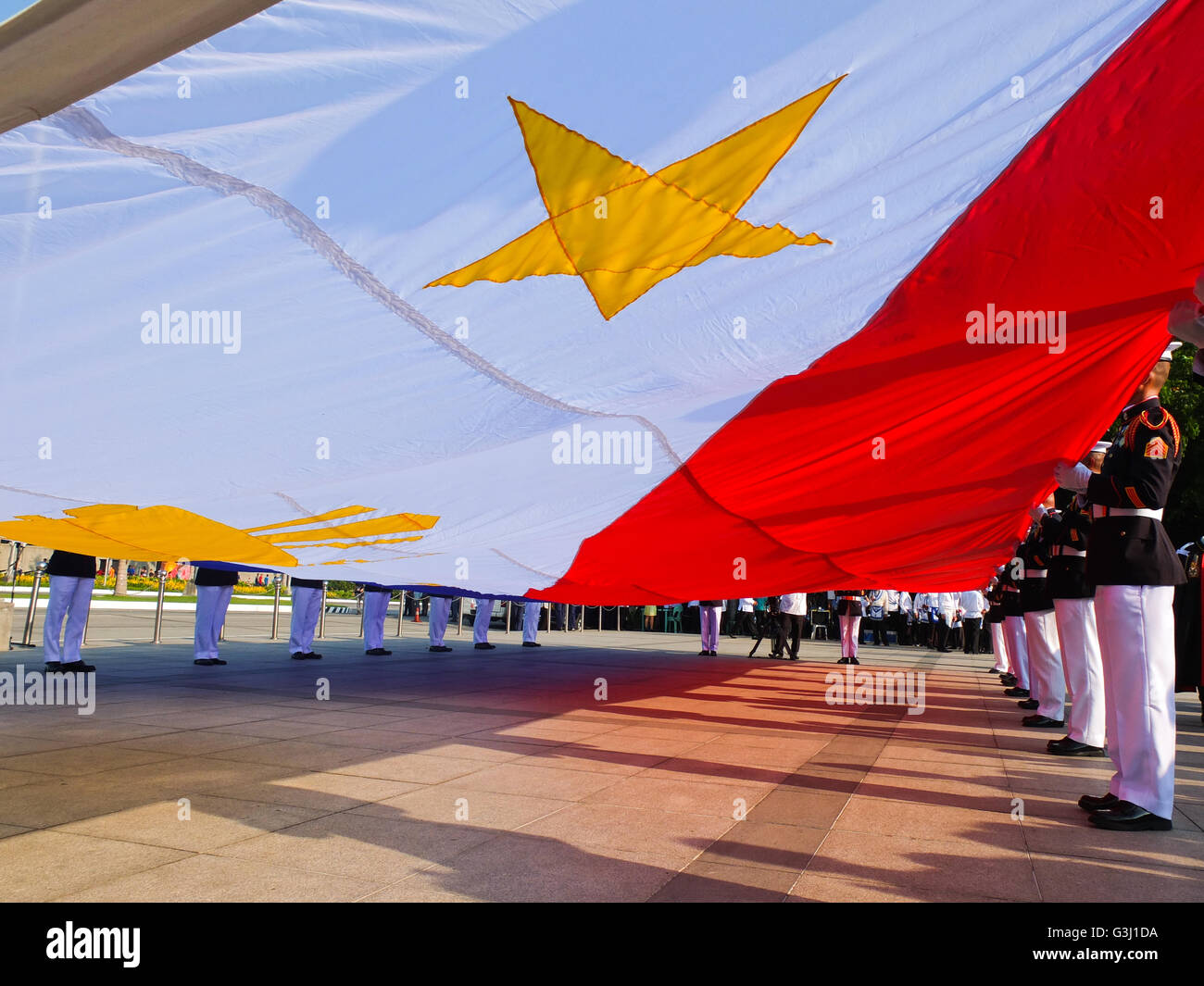 President Benigno Simeon Aquino III, led the wreath laying ceremony at ...